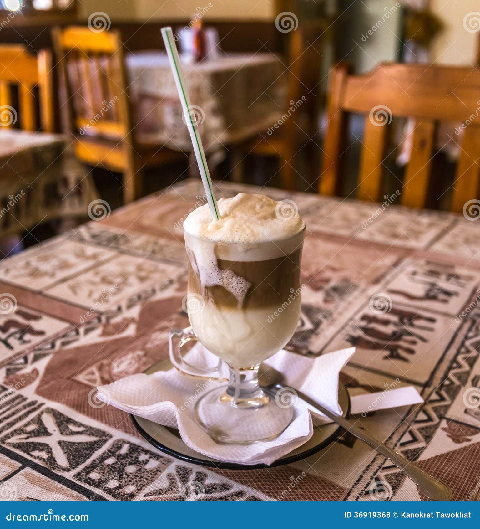 Iced blended stock photo. Image of brown, cube, serving - 36919368