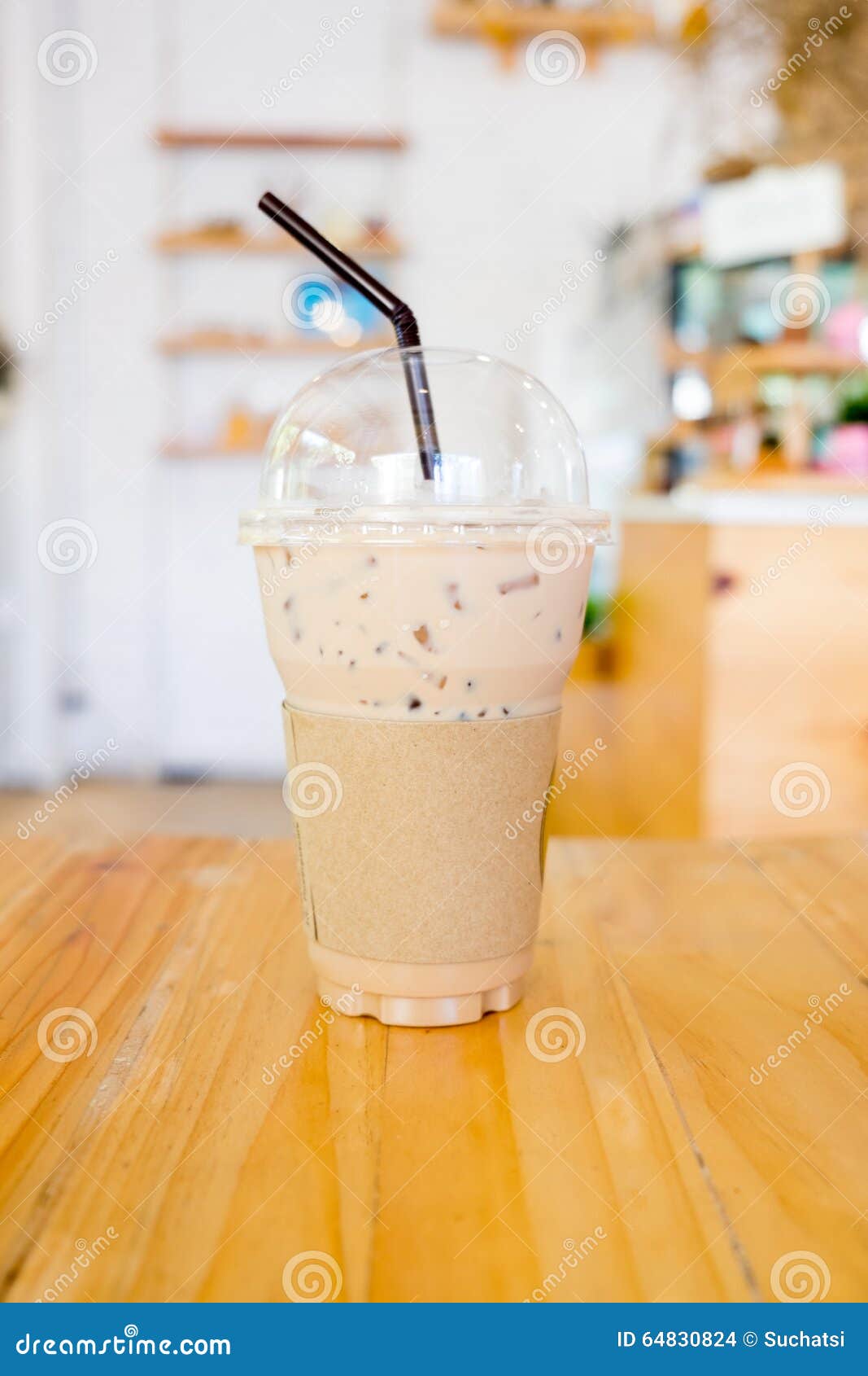 Iced blended frappucino stock photo. Image of decor, caffeine - 64830824