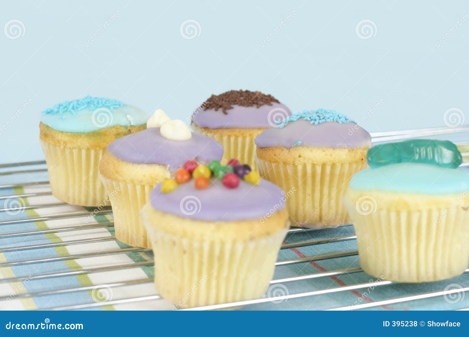 Iced Cakes stock photo. Image of decorative, baking, cooking - 395238