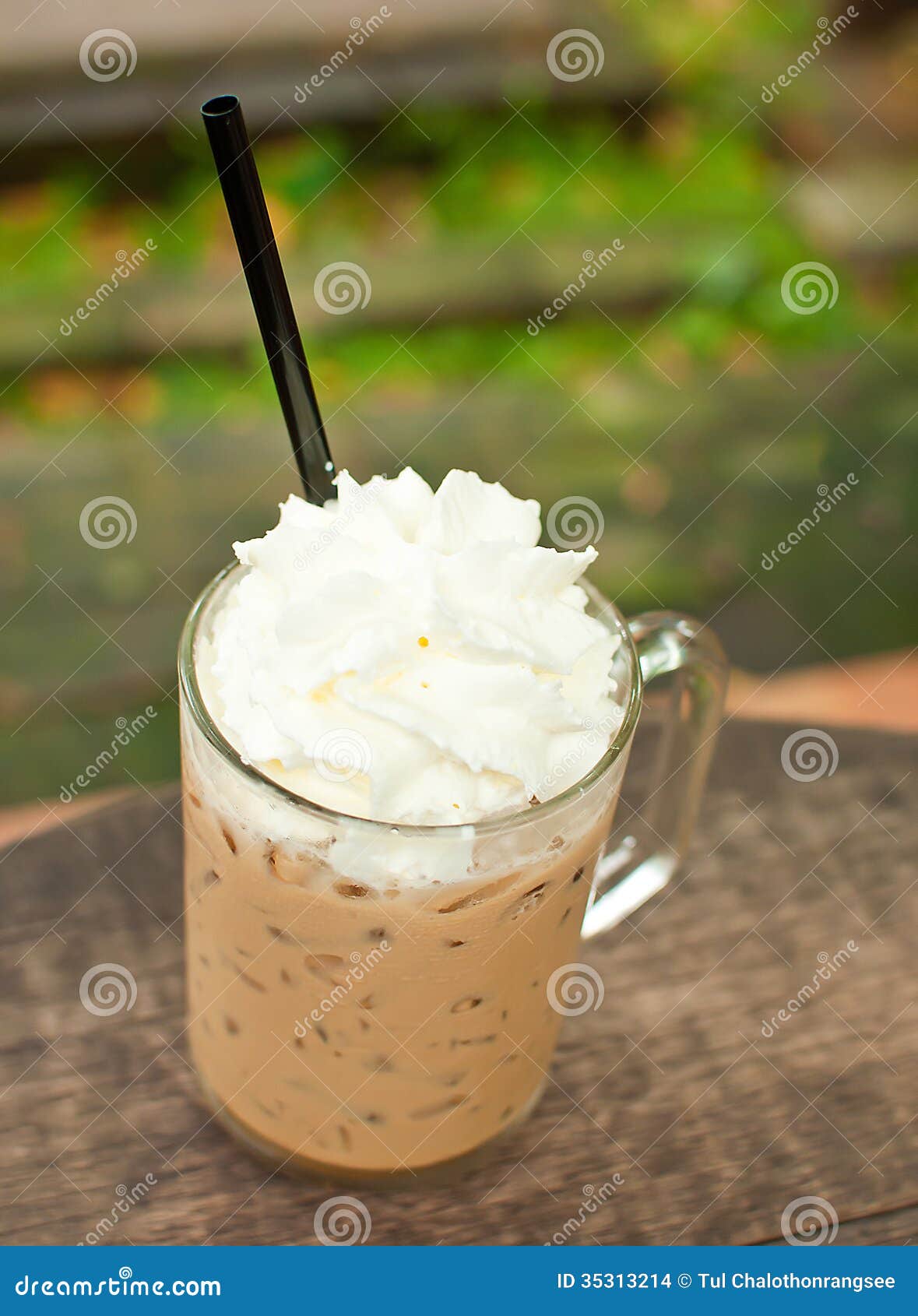 Iced coffee stock photo. Image of delicious, breakfast - 35313214