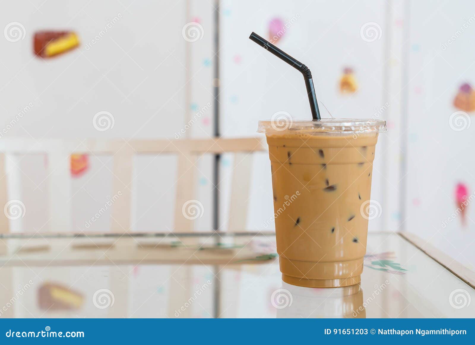 Iced coffee stock image. Image of healthy, freshness - 91651203