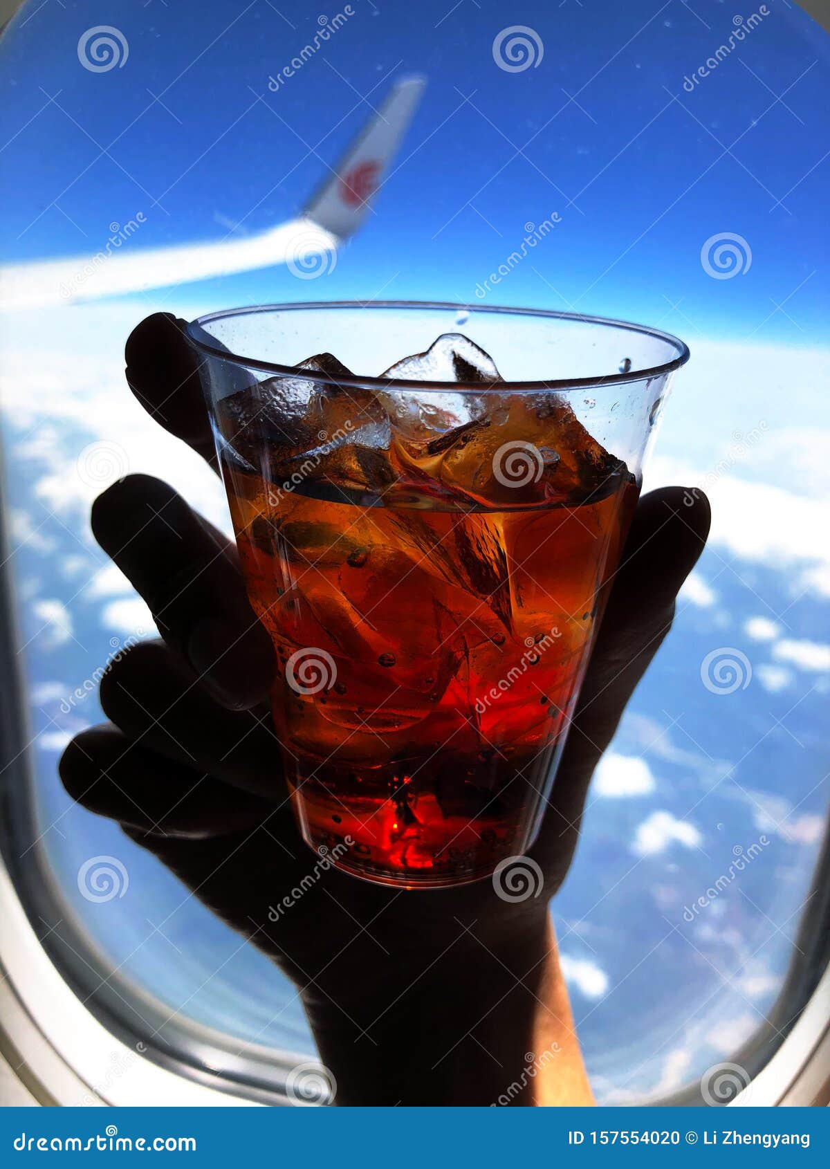 Iced Coke stock photo. Image of plane, coke, iced, cool - 157554020