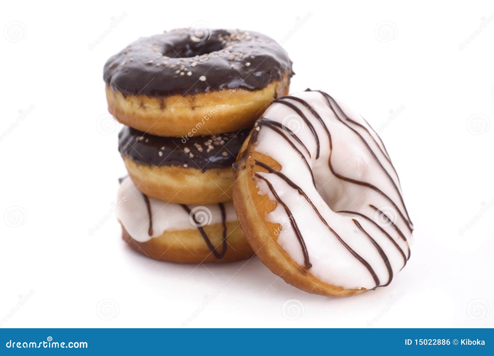 Iced donuts stock photo. Image of cake, glaze, tasty - 15022886