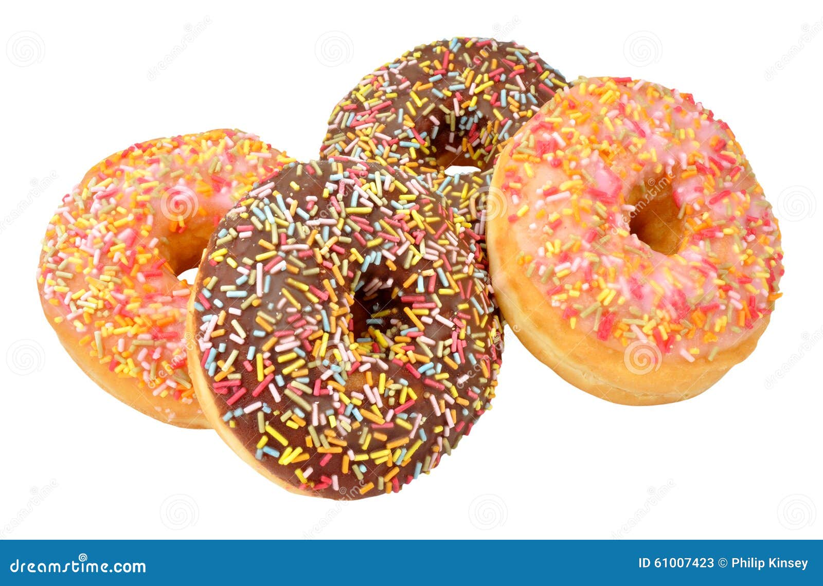 Iced Donuts stock image. Image of sugar, bakery, thousands - 61007423