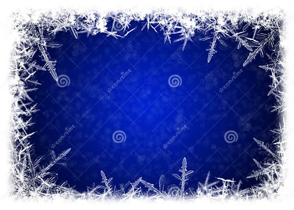 Iced frame stock illustration. Illustration of cloudy - 7148997