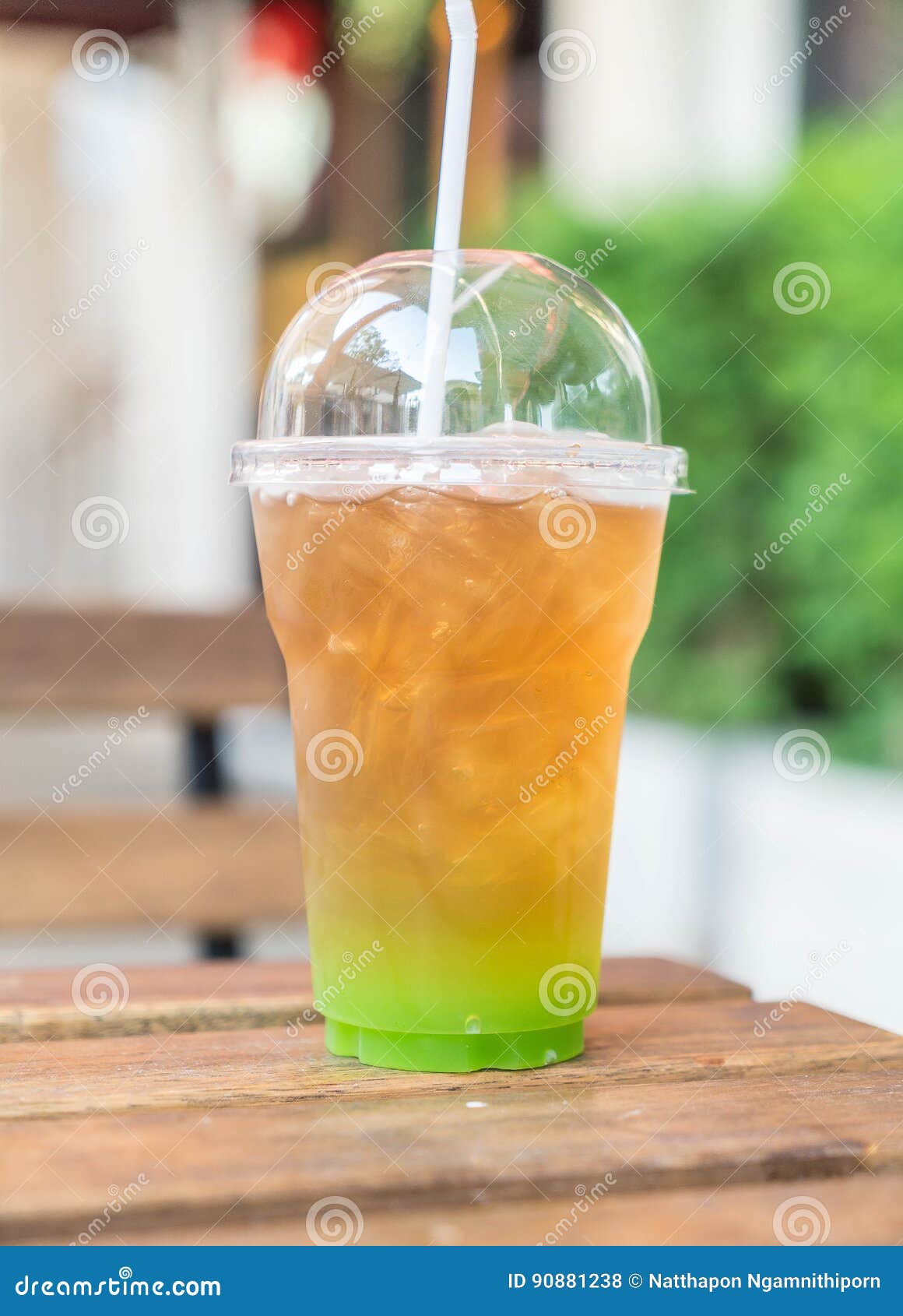 Iced kiwi tea stock photo. Image of straw, kiwi, diet - 90881238
