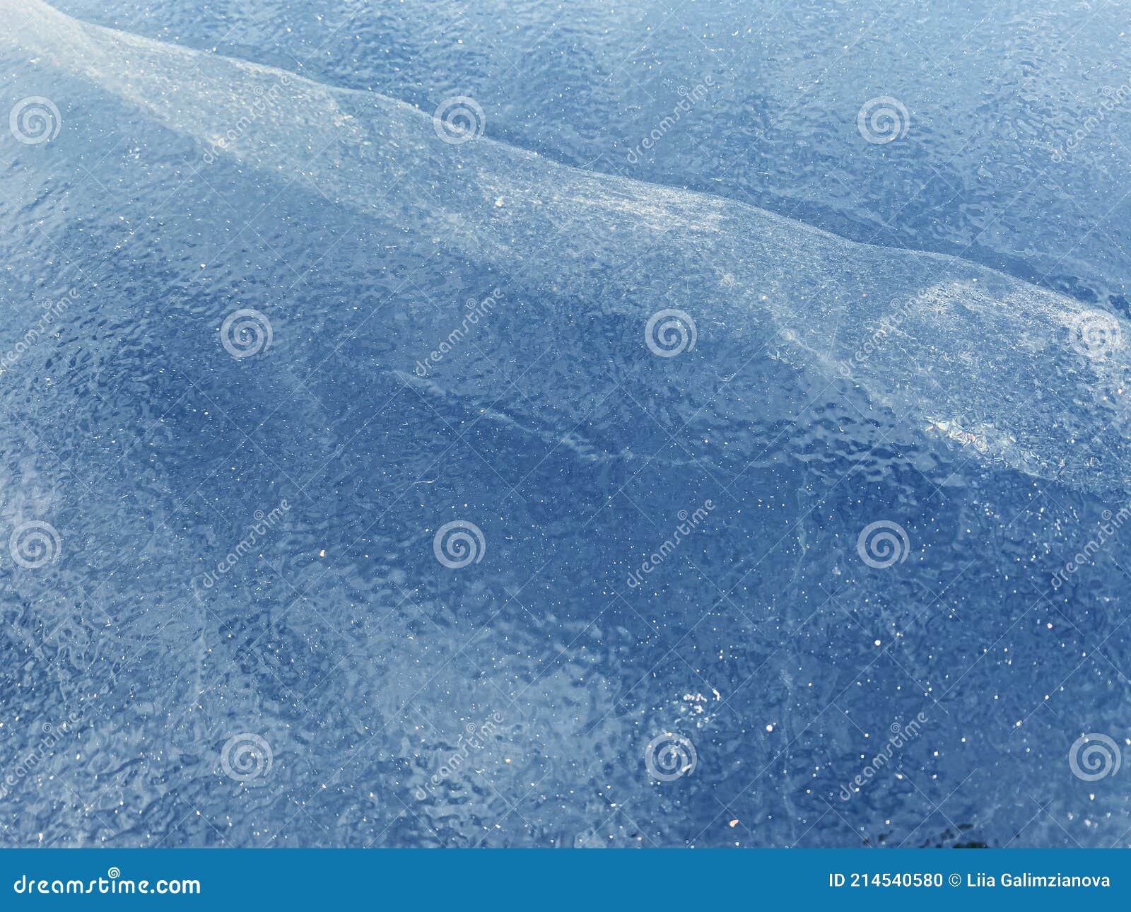 Iced lake surface stock photo. Image of glacier, lake - 214540580