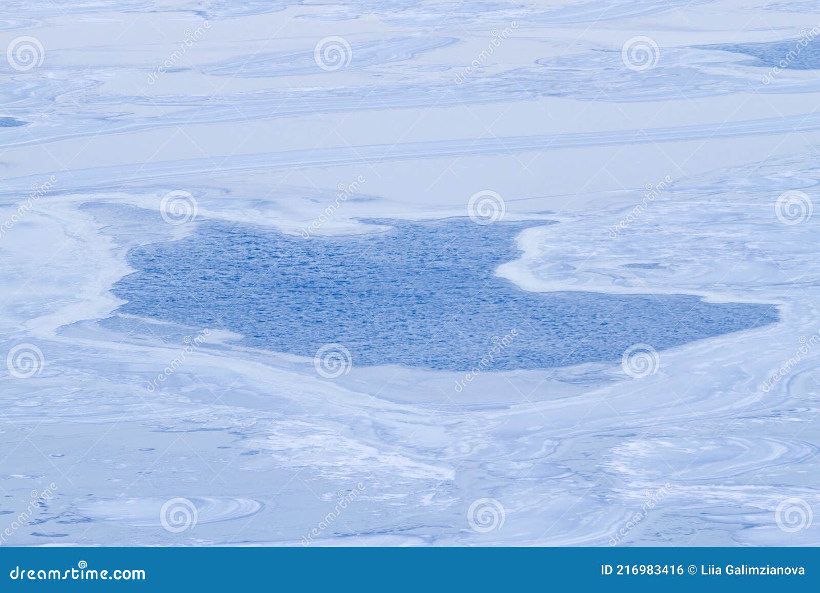 Iced lake surface stock photo. Image of white, weather - 216983416