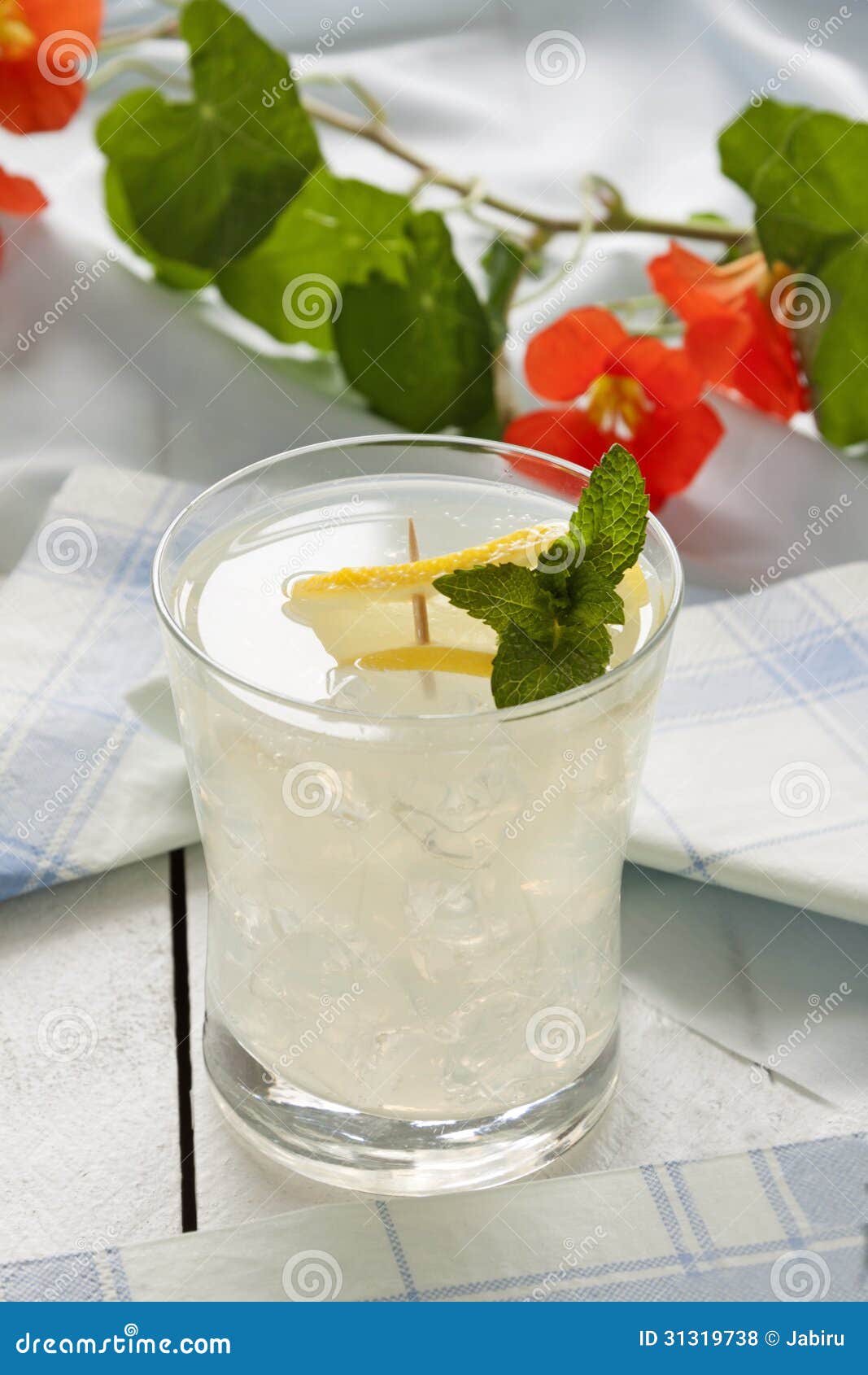 Iced Lemon Drink stock photo. Image of flavorsome, liquid - 31319738