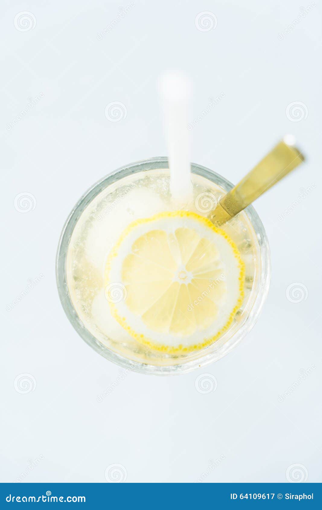 Iced lemon juice stock image. Image of freshness, cold - 64109617