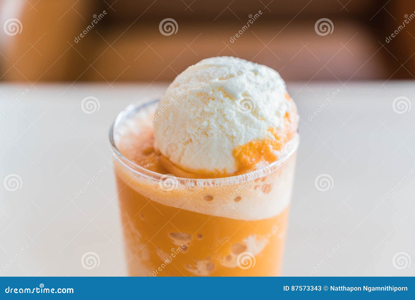 Iced milk tea stock image. Image of table, sugar, cool - 87573343