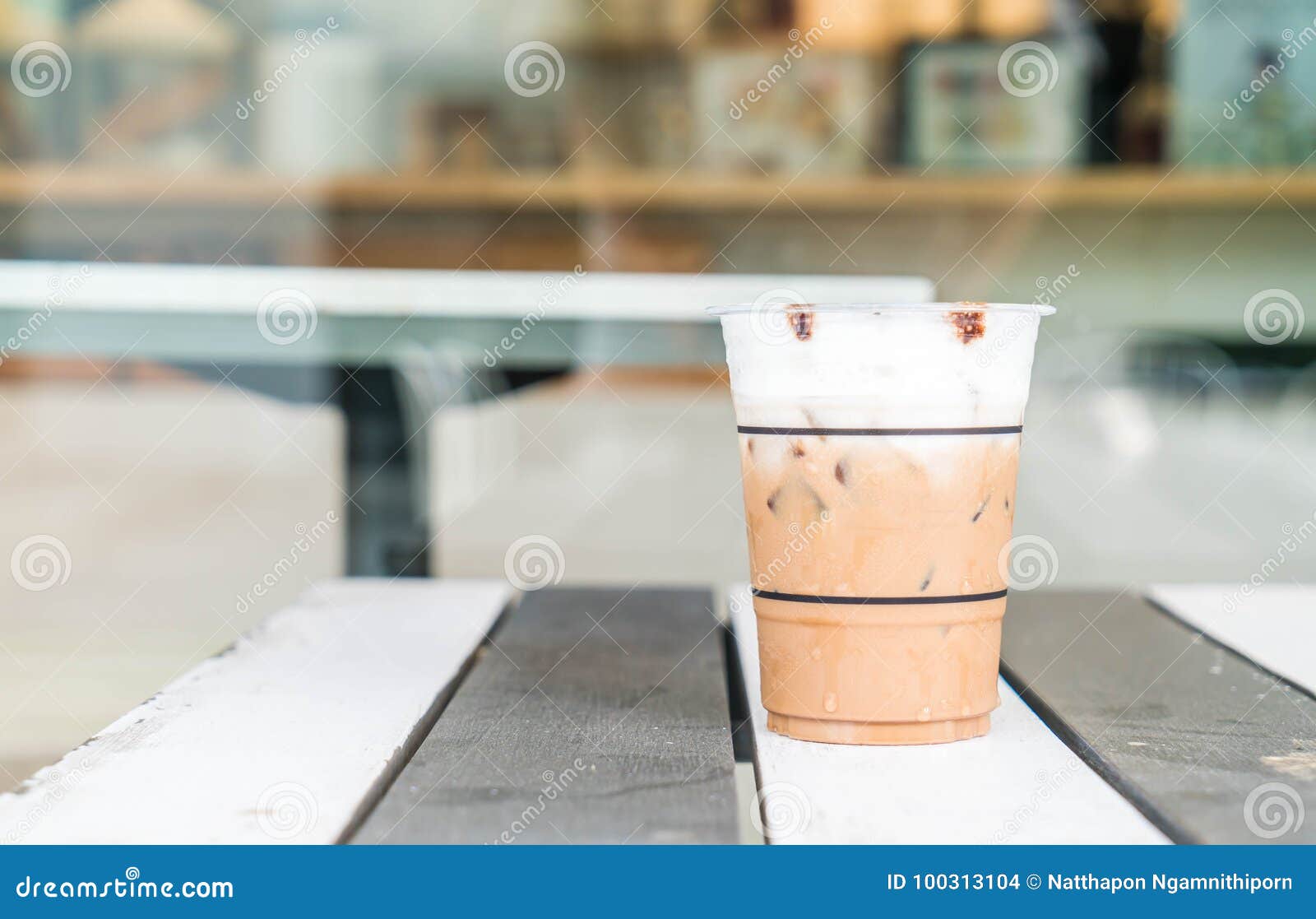 Iced mocca coffee stock photo. Image of cocoa, shake - 100313104