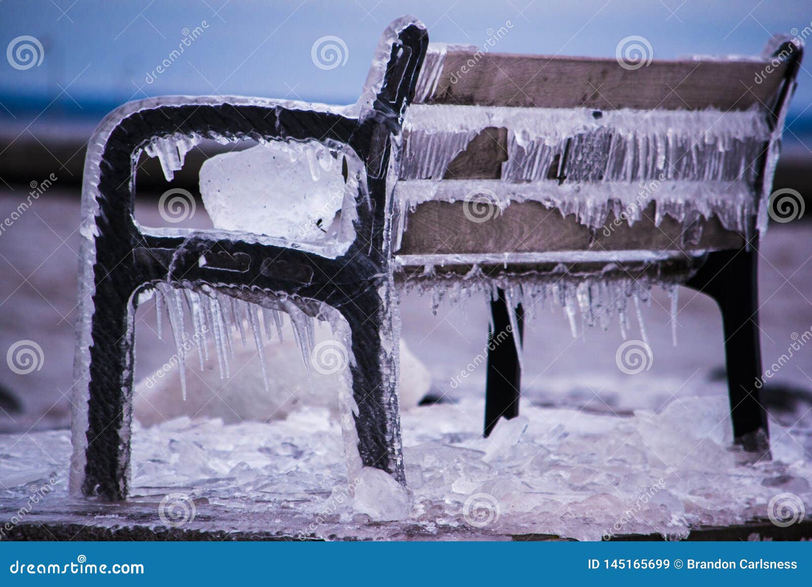 Iced Over Park Bench Stock Photos - Free & Royalty-Free Stock Photos ...