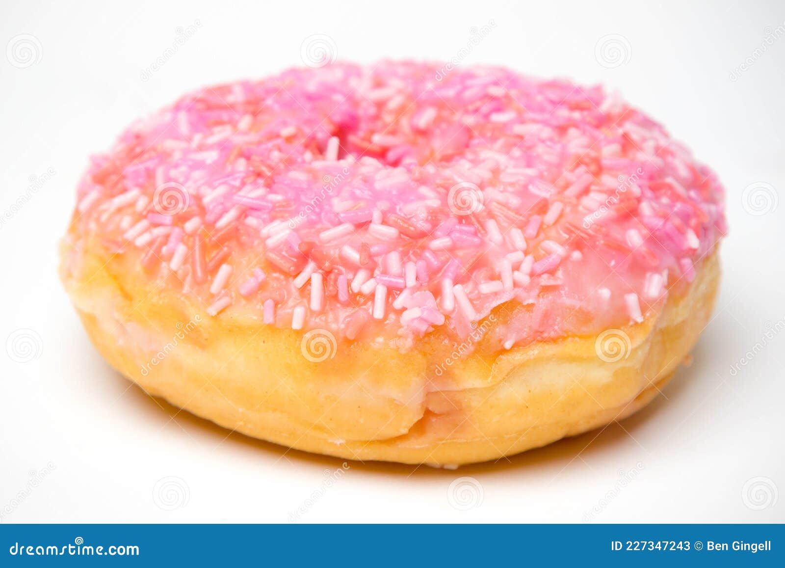 Iced Ring Donuts stock image. Image of dough, treat - 227347243