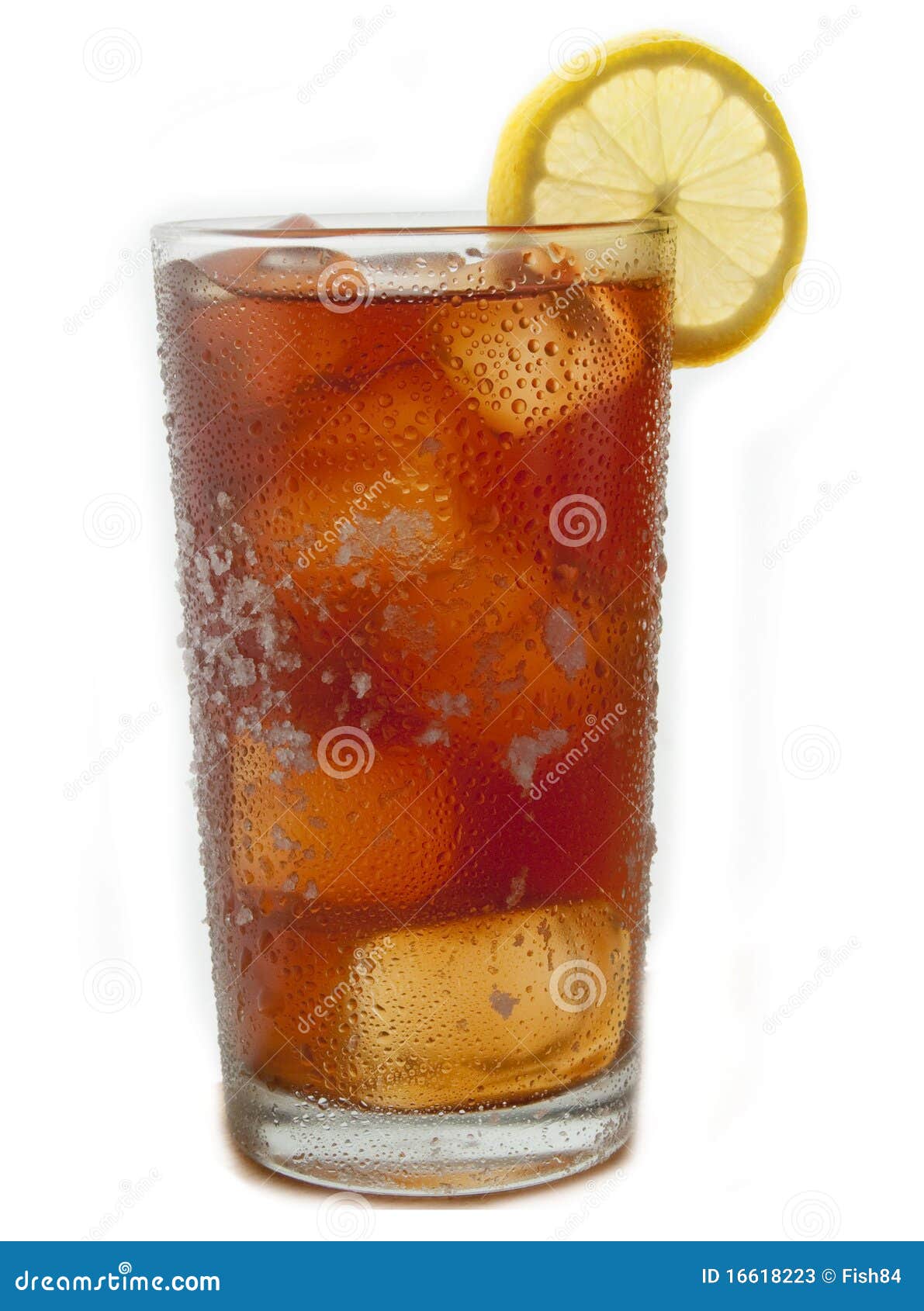 Iced tea stock image. Image of frosty, iced, cold, lemon - 16618223