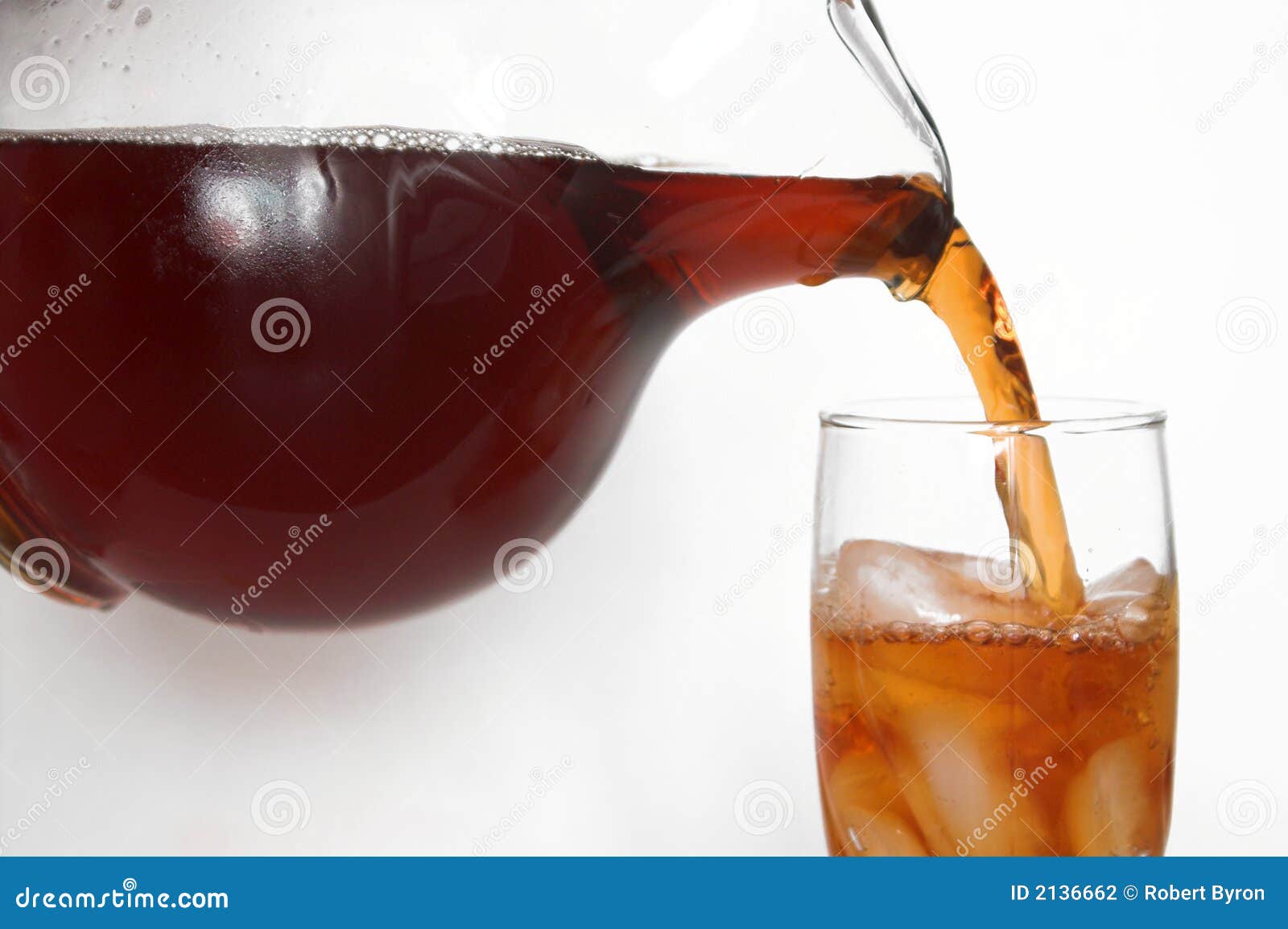 Iced Tea stock photo. Image of pouring, sweetened, summer - 2136662