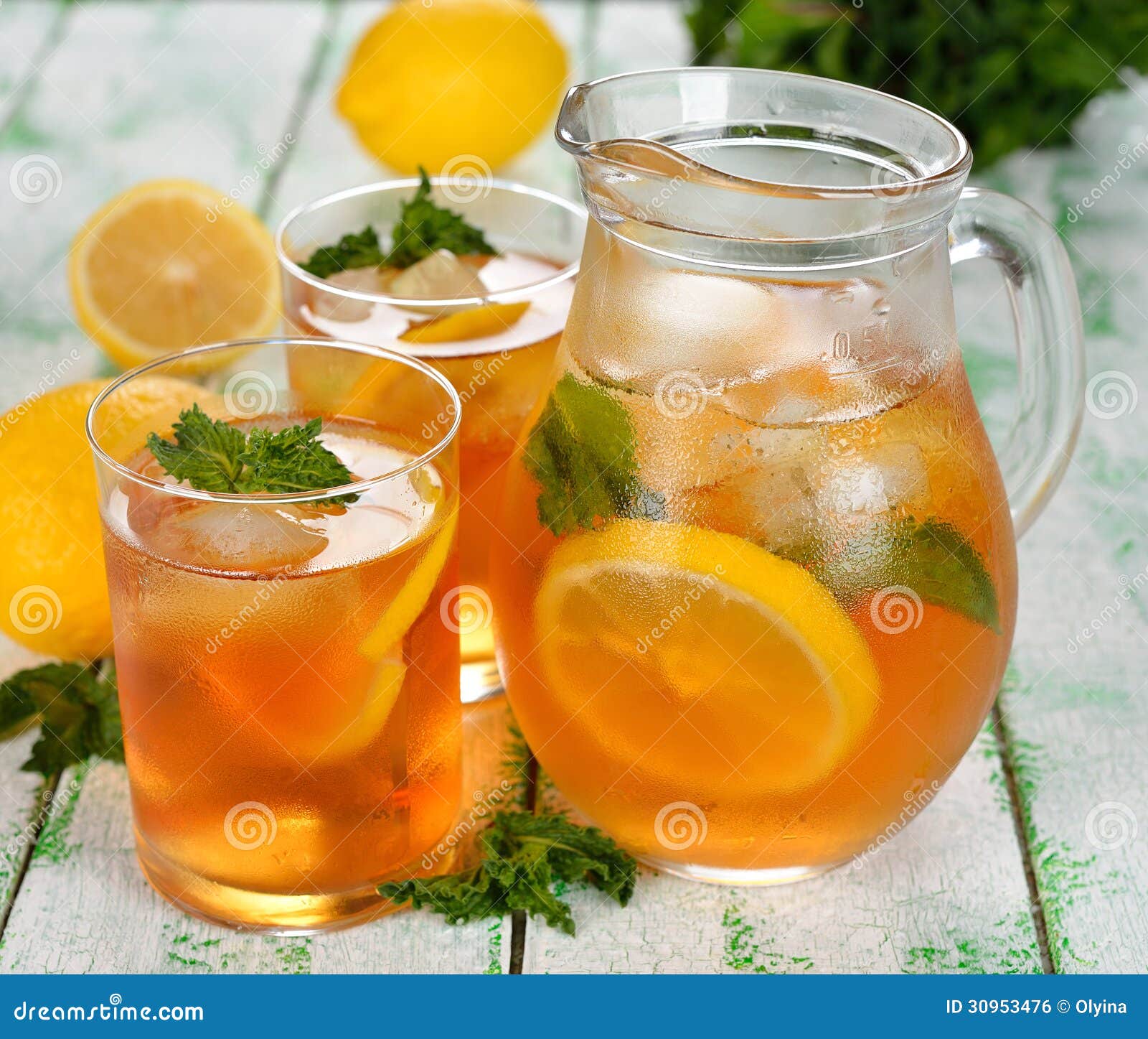 Iced tea stock photo. Image of refreshment, yellow, color - 30953476