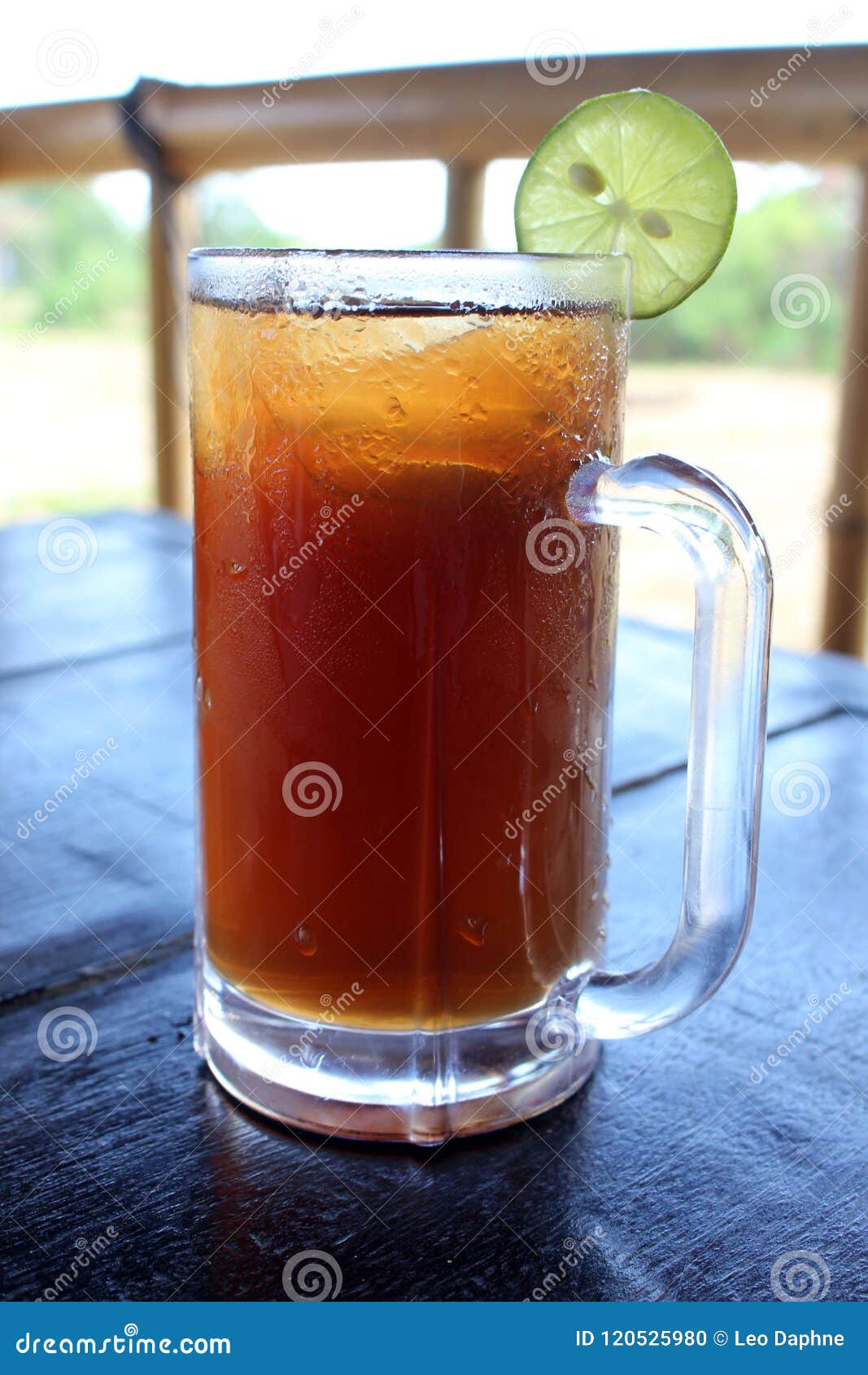Iced Tea - Indonesian Version, Which Usually Served Sweet Stock Photo ...