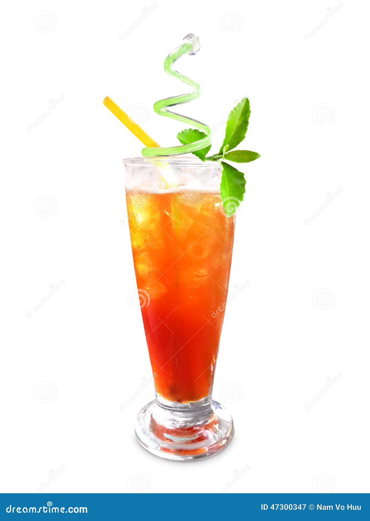 Iced tea stock image. Image of close, drink, condensation - 47300347