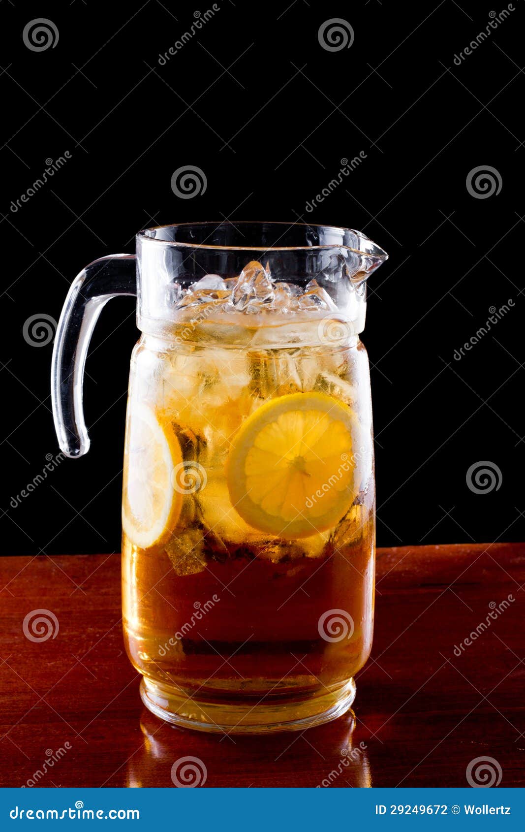 Iced tea pitcher stock photo. Image of chilled, purified - 29249672