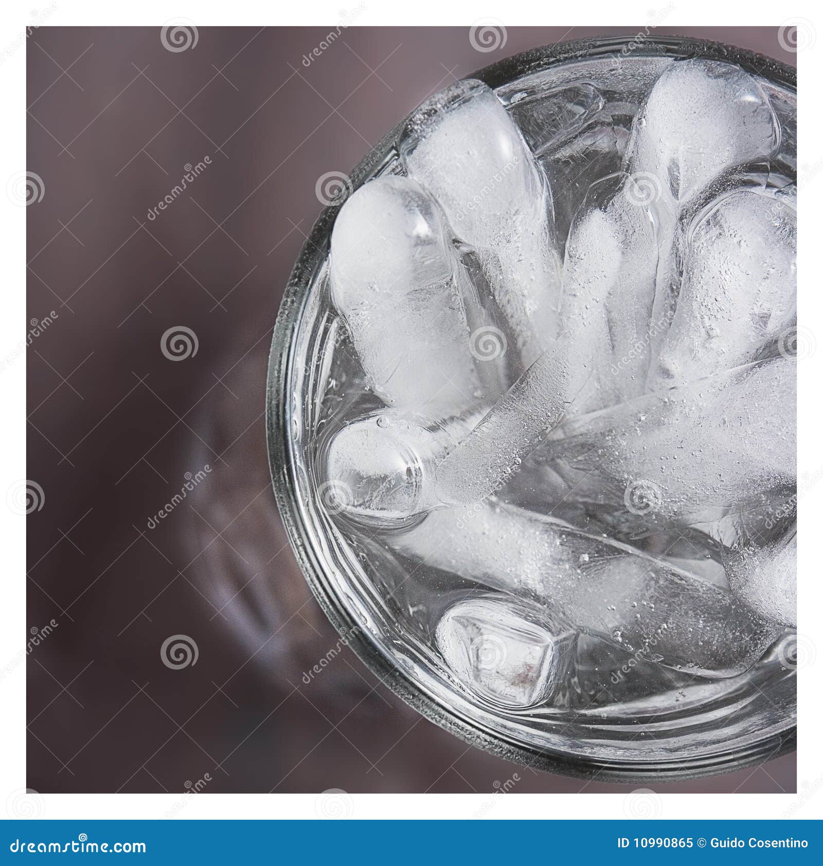 Iced water stock image. Image of quenching, chill, drinking - 10990865