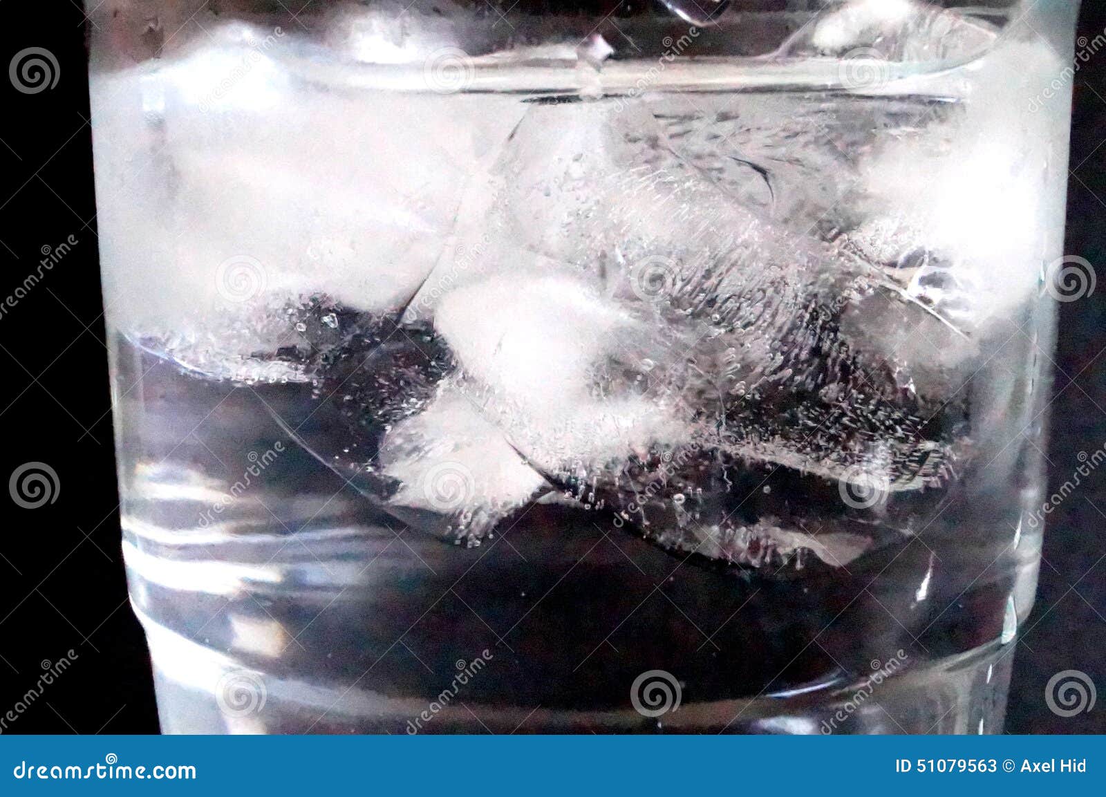 Iced water stock image. Image of close, drink, iced, thirst - 51079563