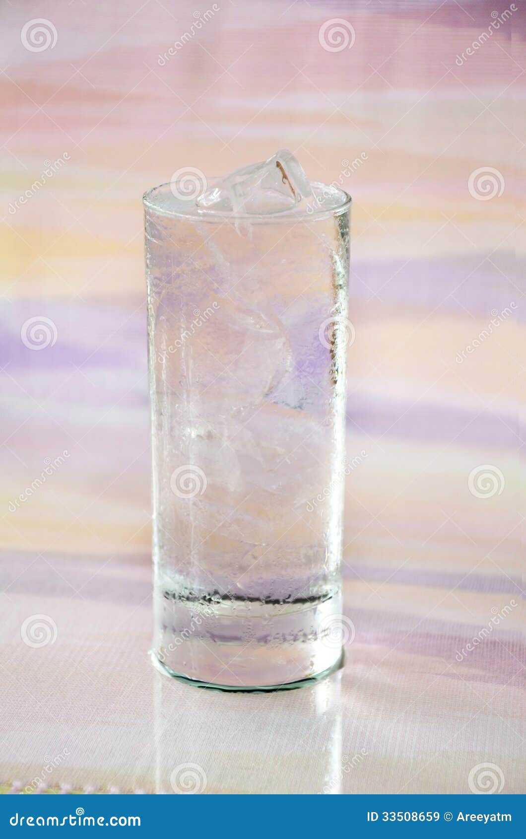 Iced Water. stock image. Image of closeup, mineral, purity - 33508659