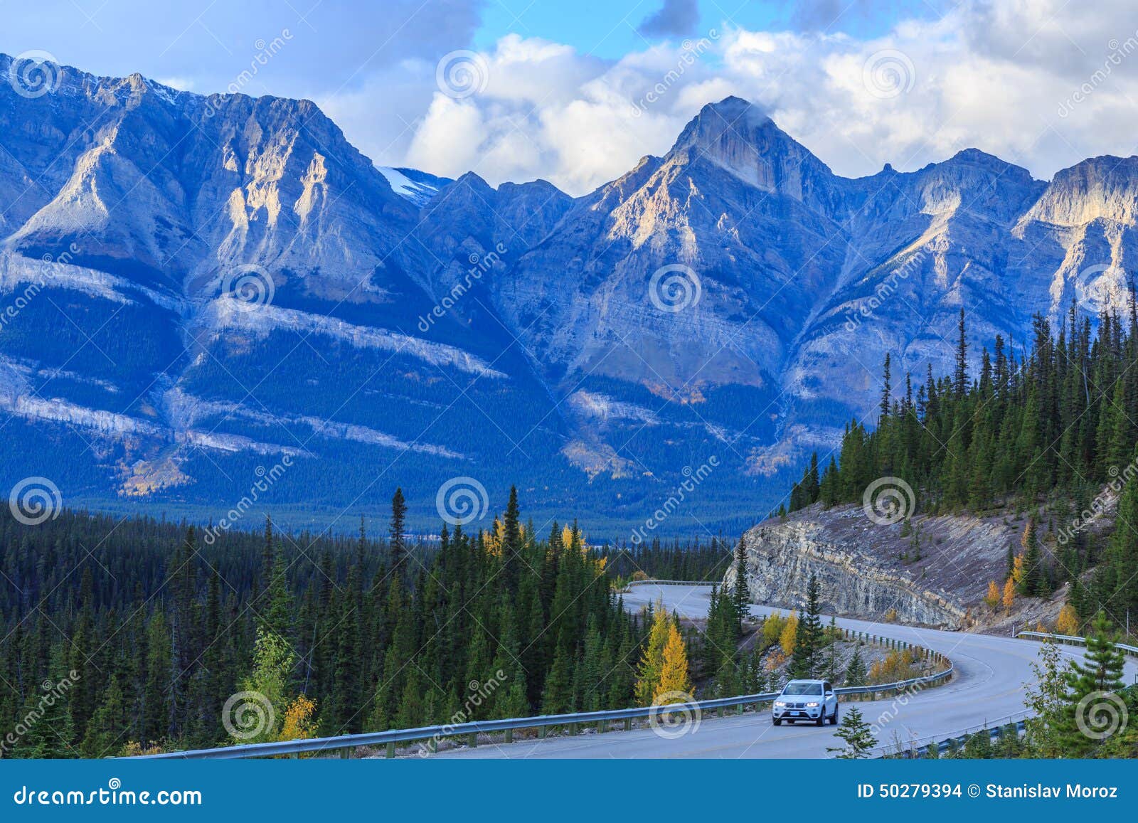 Icefields Parkway stock photo. Image of roads, view, travel - 50279394