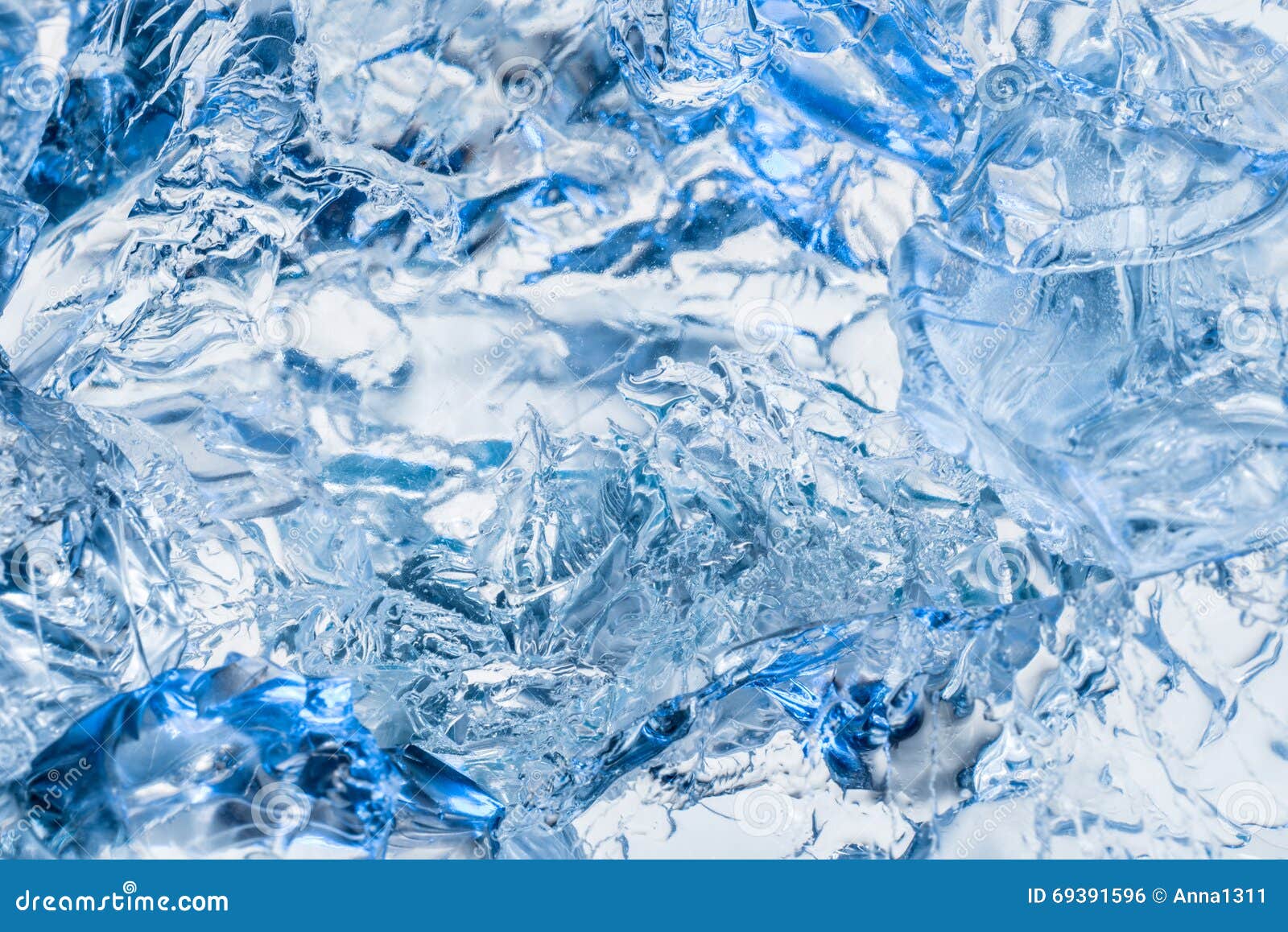 IceIce Blocks. Blue Cold Background. Stock Photo - Image of shiny ...