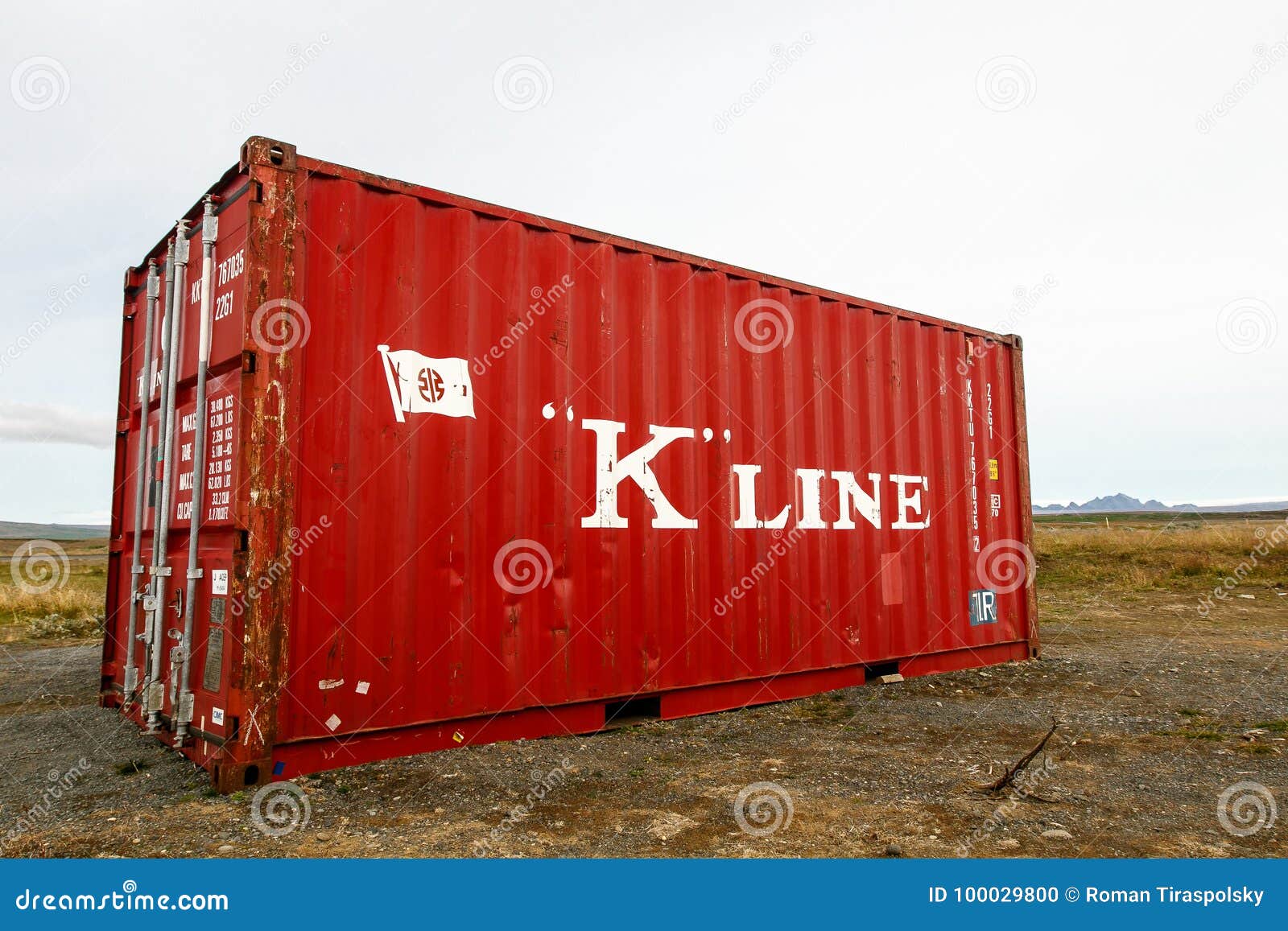 K line container editorial image. Image of rural, editorial - 100029800