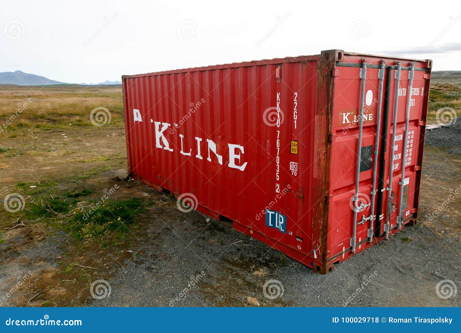 K line container editorial stock photo. Image of industrial - 100029718