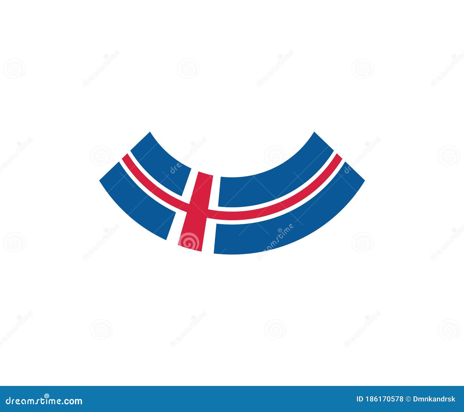 Iceland Country Emblem State Symbol Stock Vector - Illustration of ...
