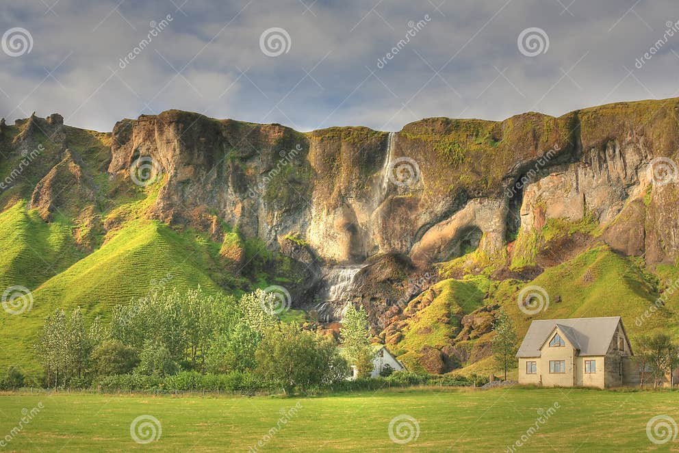 Iceland countryside , hdr stock image. Image of tree, wallpaper - 3096773