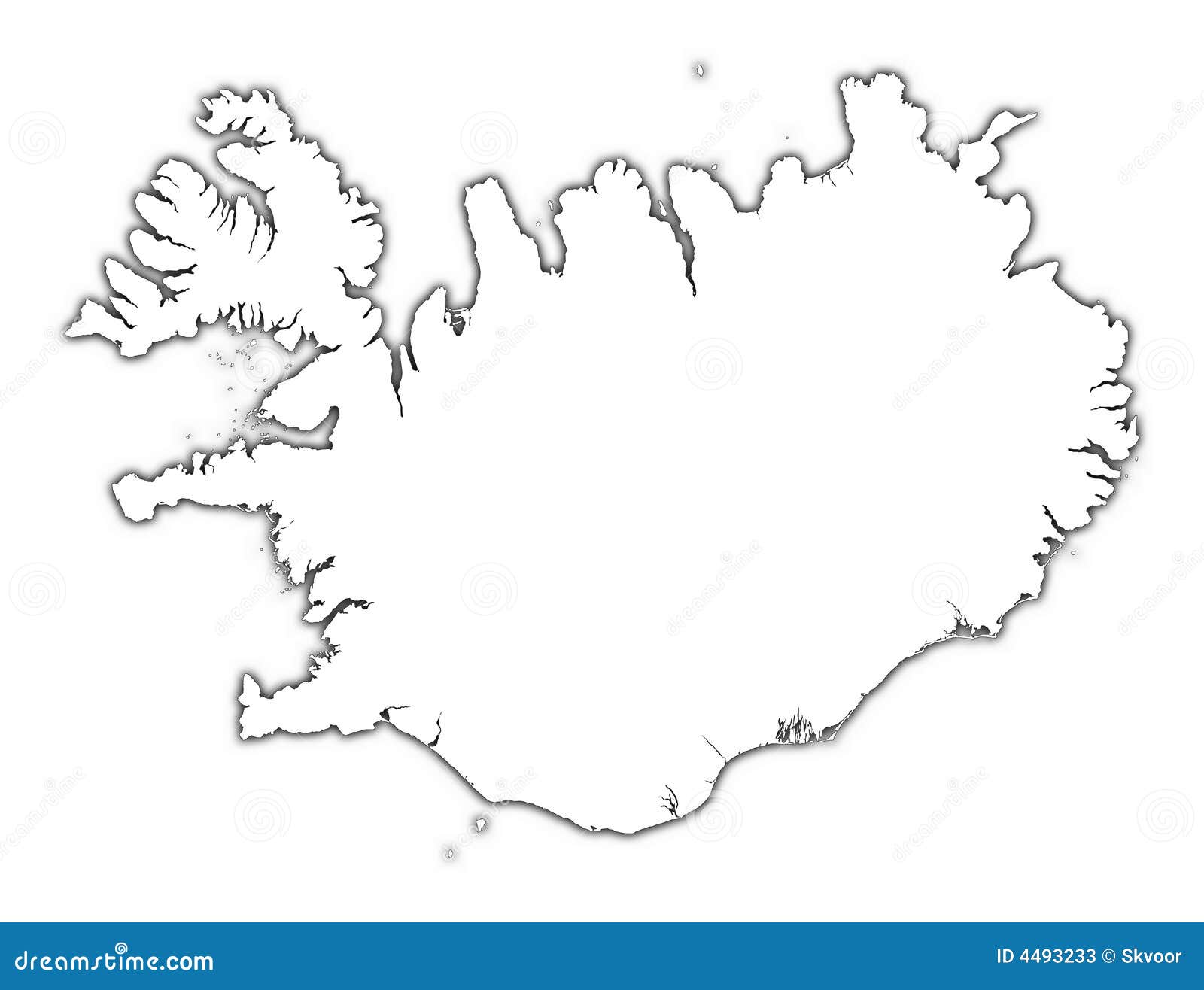 Iceland outline map stock illustration. Illustration of high - 4493233 Iceland outline map stock illustration. Illustration of high - 4493233