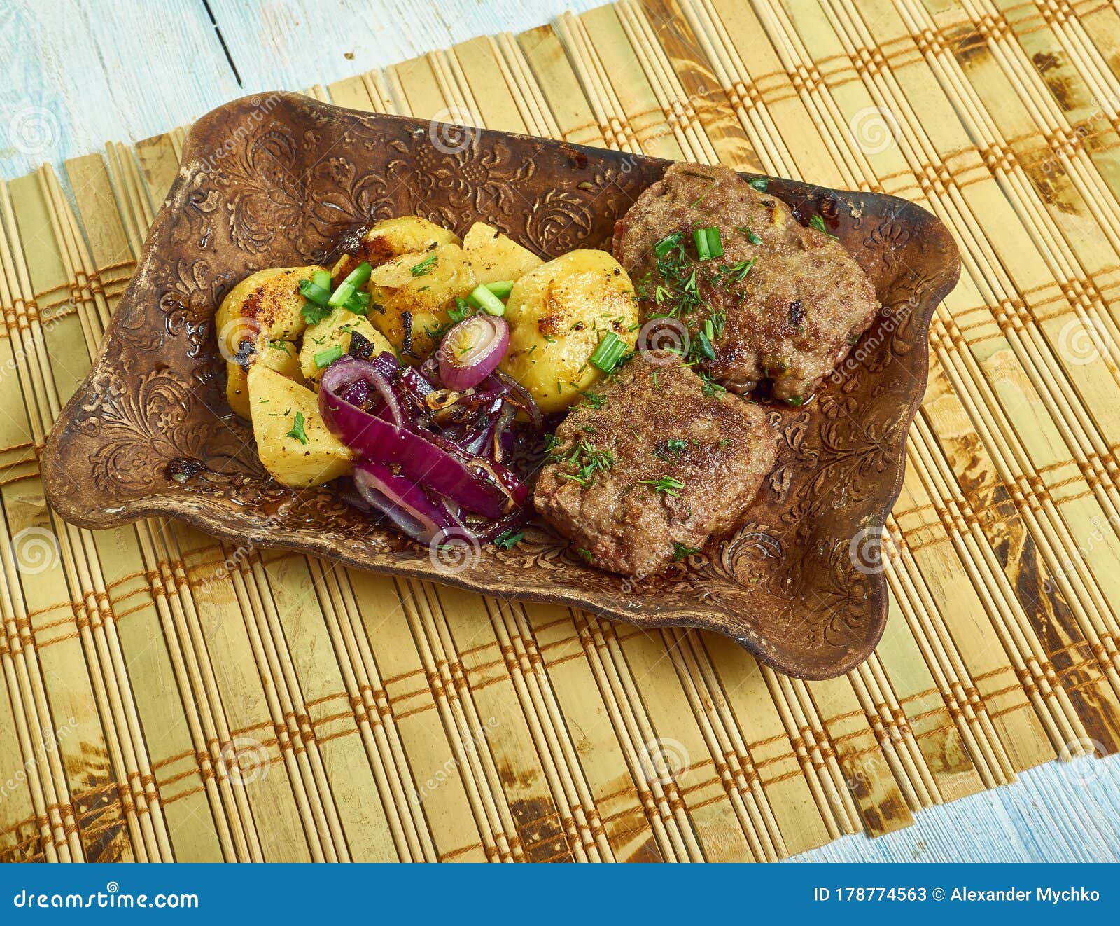 Icelandic Breaded Lamb Chops Stock Image - Image of mutton, barbecue ...