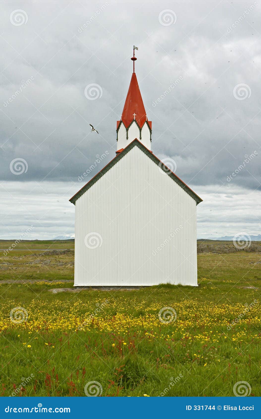 Icelandic church stock photo. Image of religious, wooden - 331744