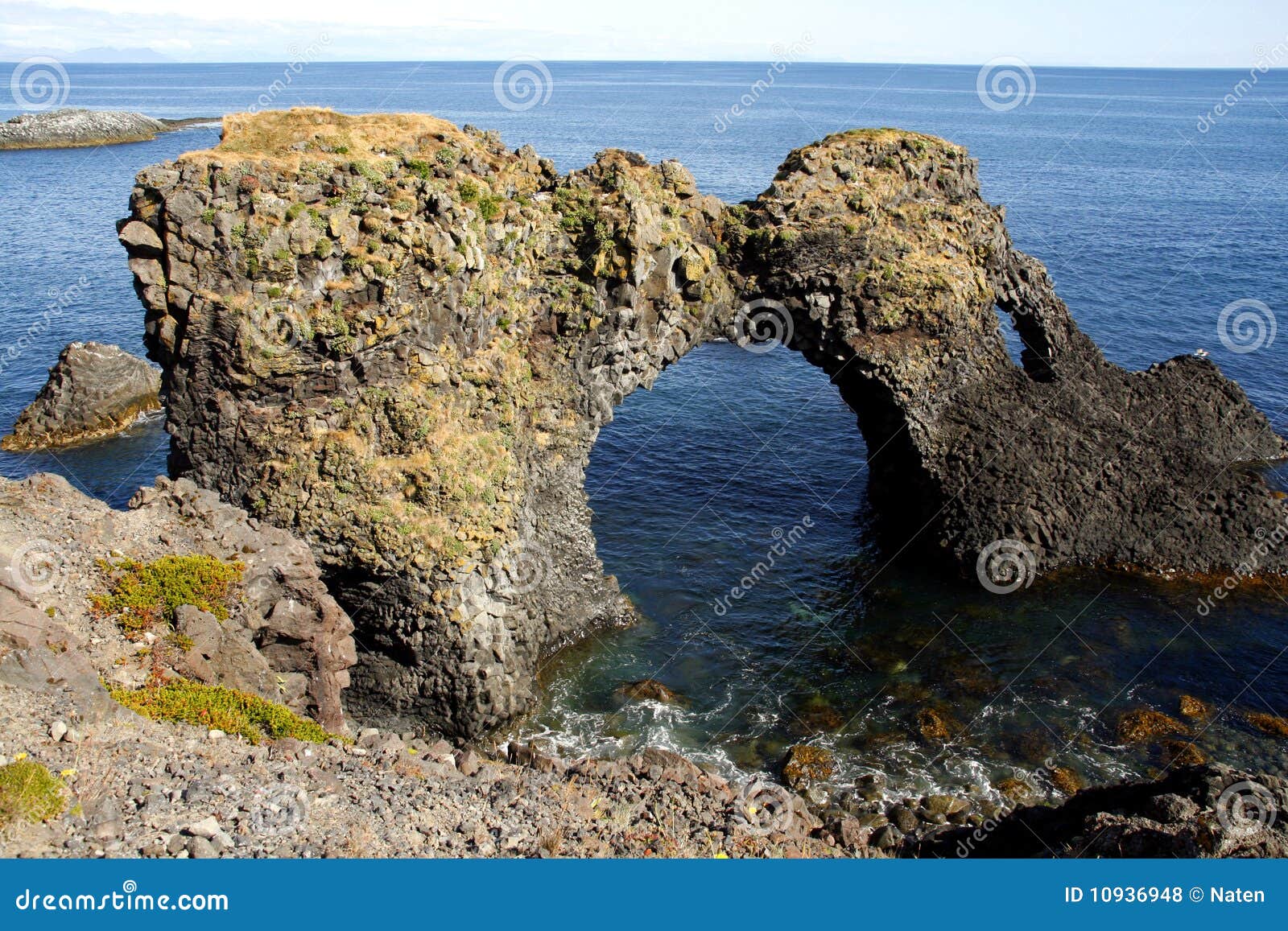Icelandic cliffs stock photo. Image of basalt, touristic - 10936948