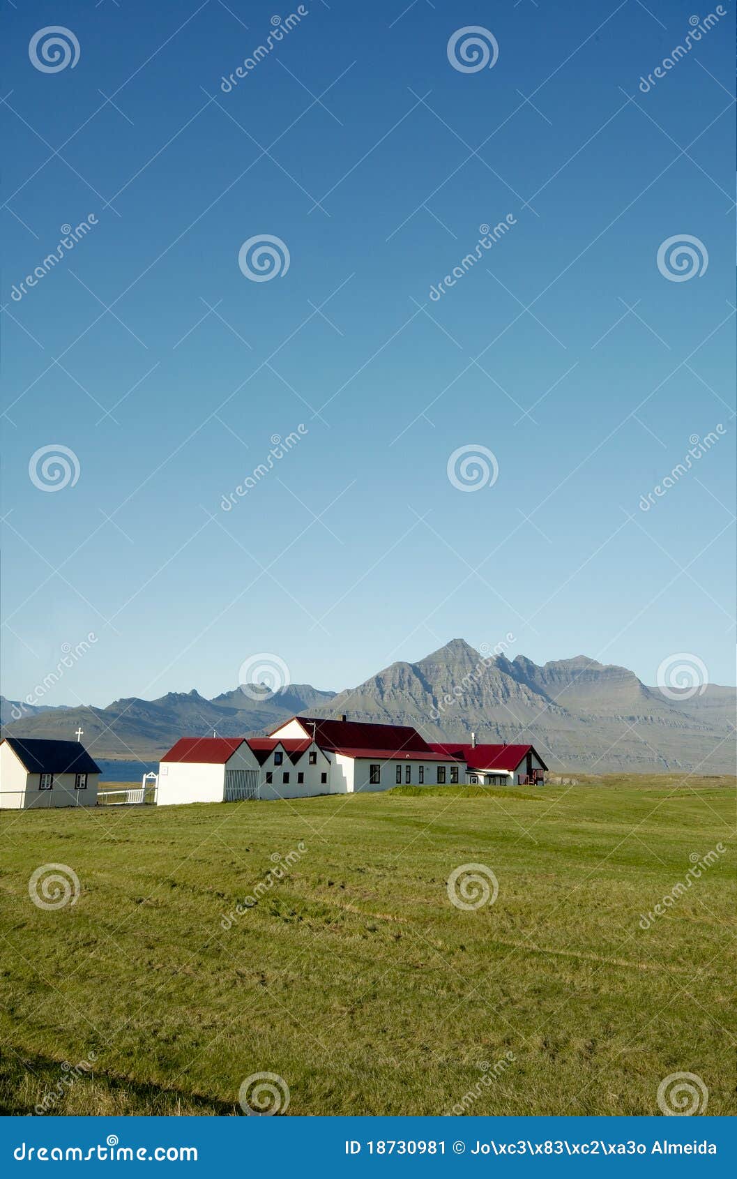 Icelandic farm stock image. Image of lonely, nordic, iceland - 18730981