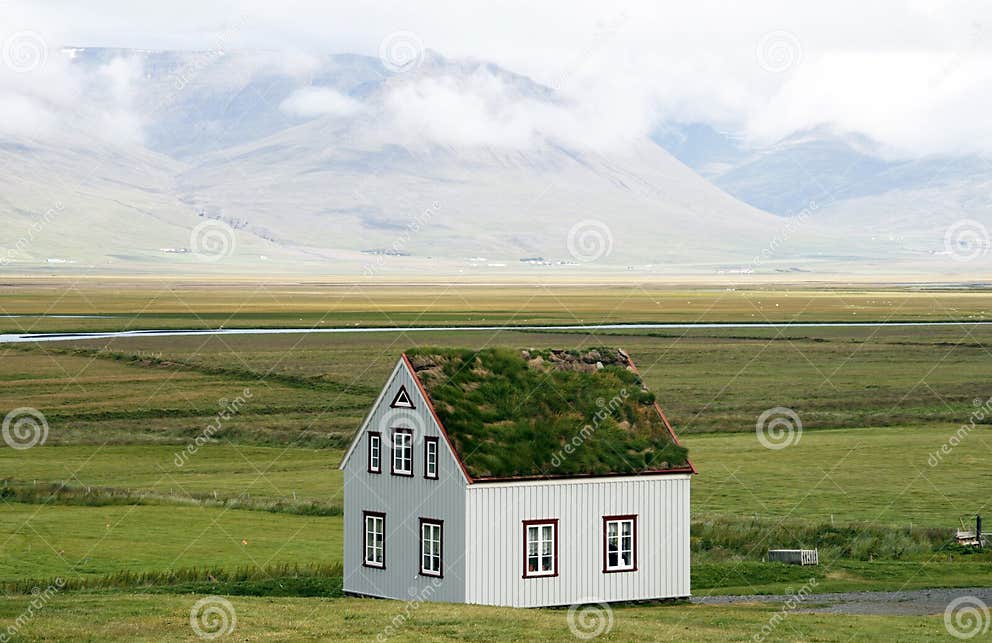 Icelandic house stock photo. Image of traditional, window - 12625224