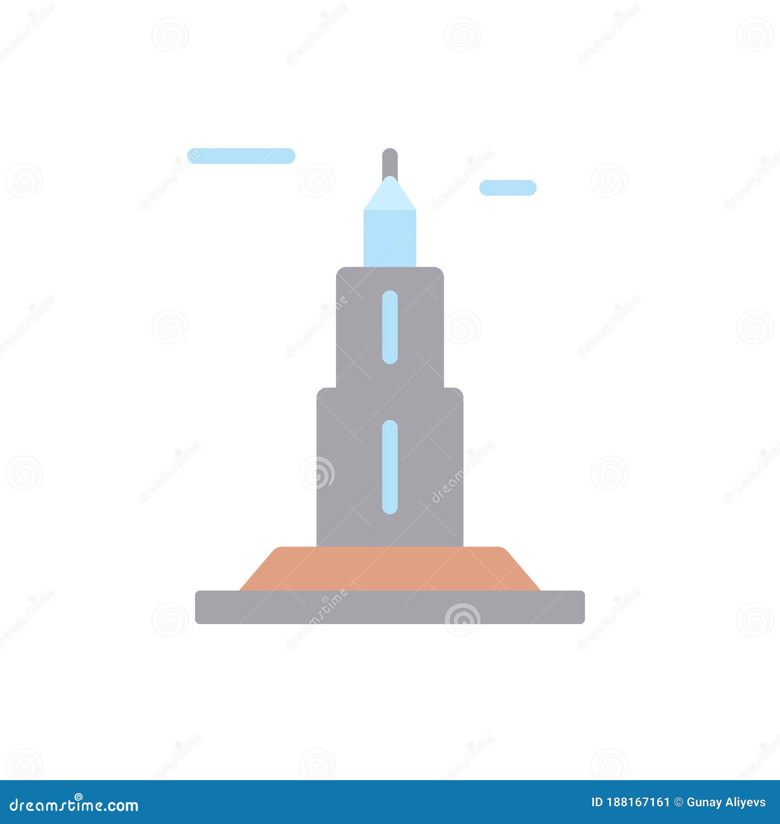 Icelandic, Lighthouse Icon. Simple Color Vector Elements of Pharos ...