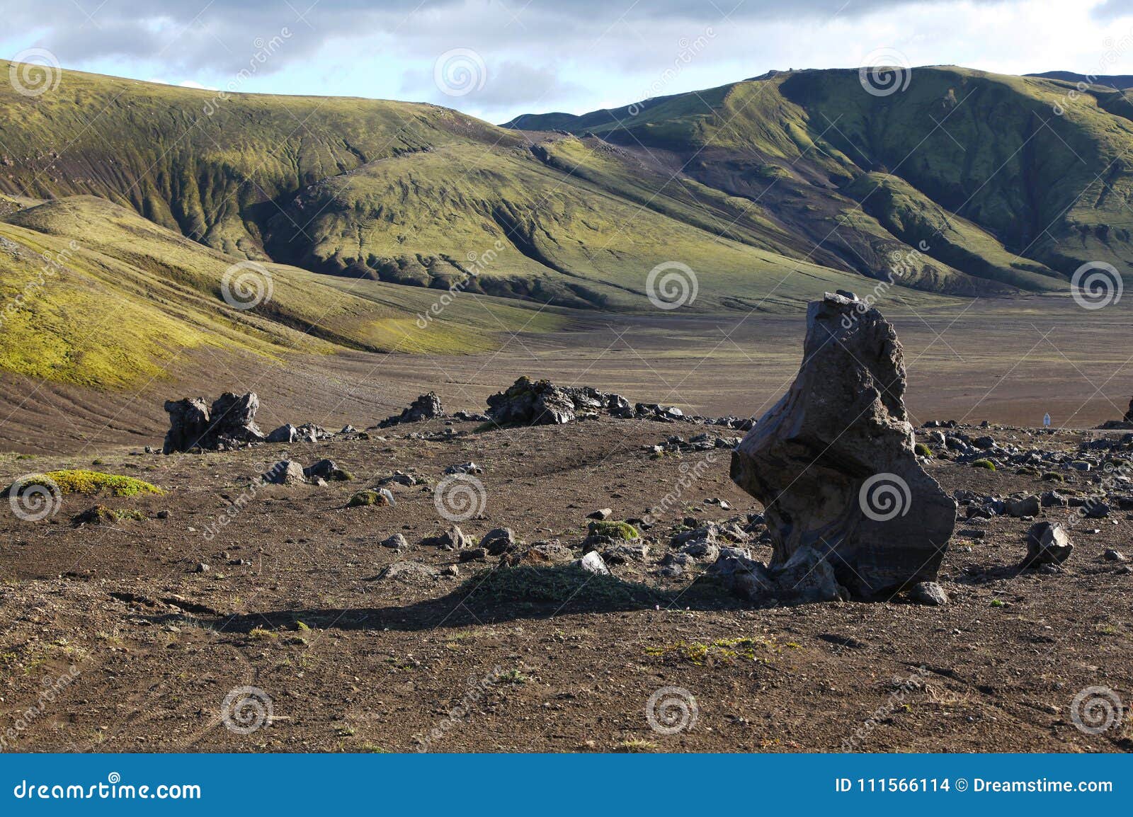 Icelandic View To Mountains Stock Photo - Image of landscapes, paysage ...