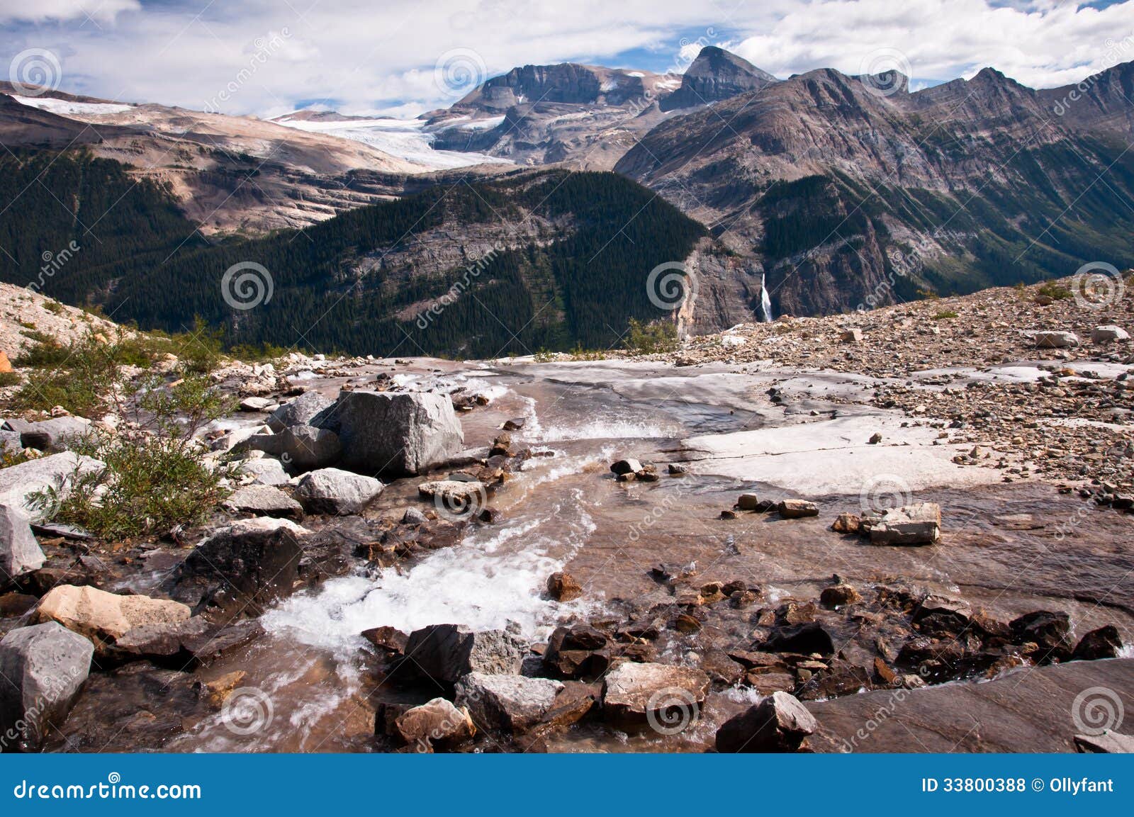 Iceline trail stock photo. Image of mountain, mountains - 33800388