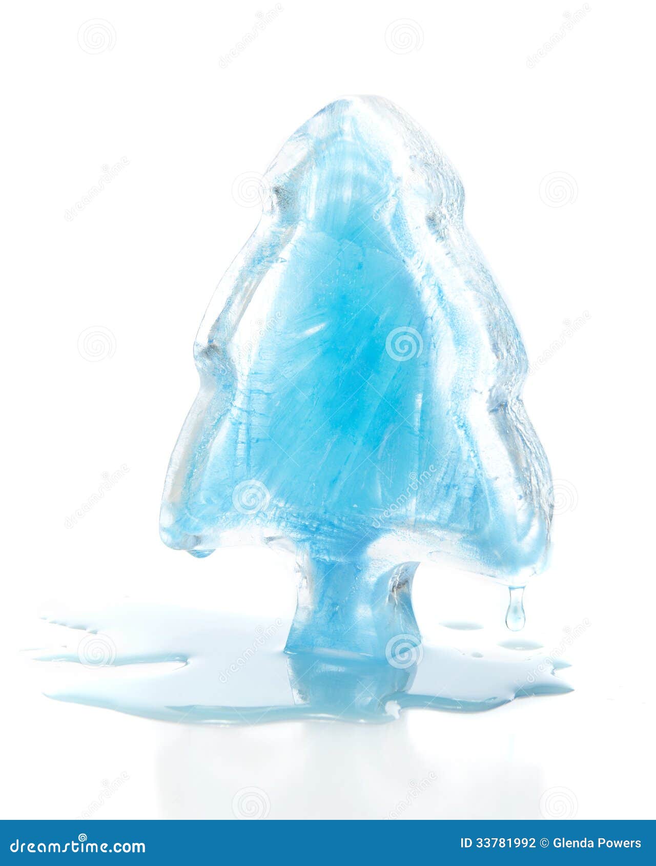 Icey Blue Christmas stock photo. Image of white, puddle - 33781992