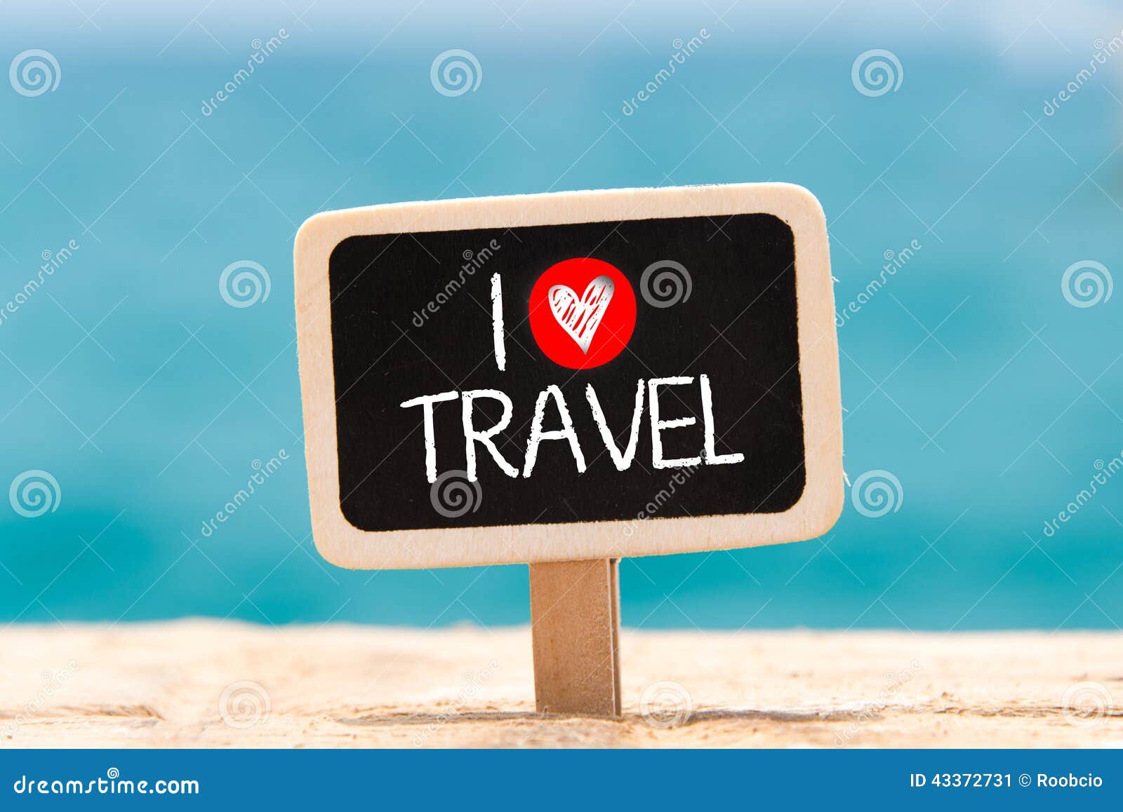 Ich liebe Reise Text stockbild. Bild von lernen, feld - 43372731