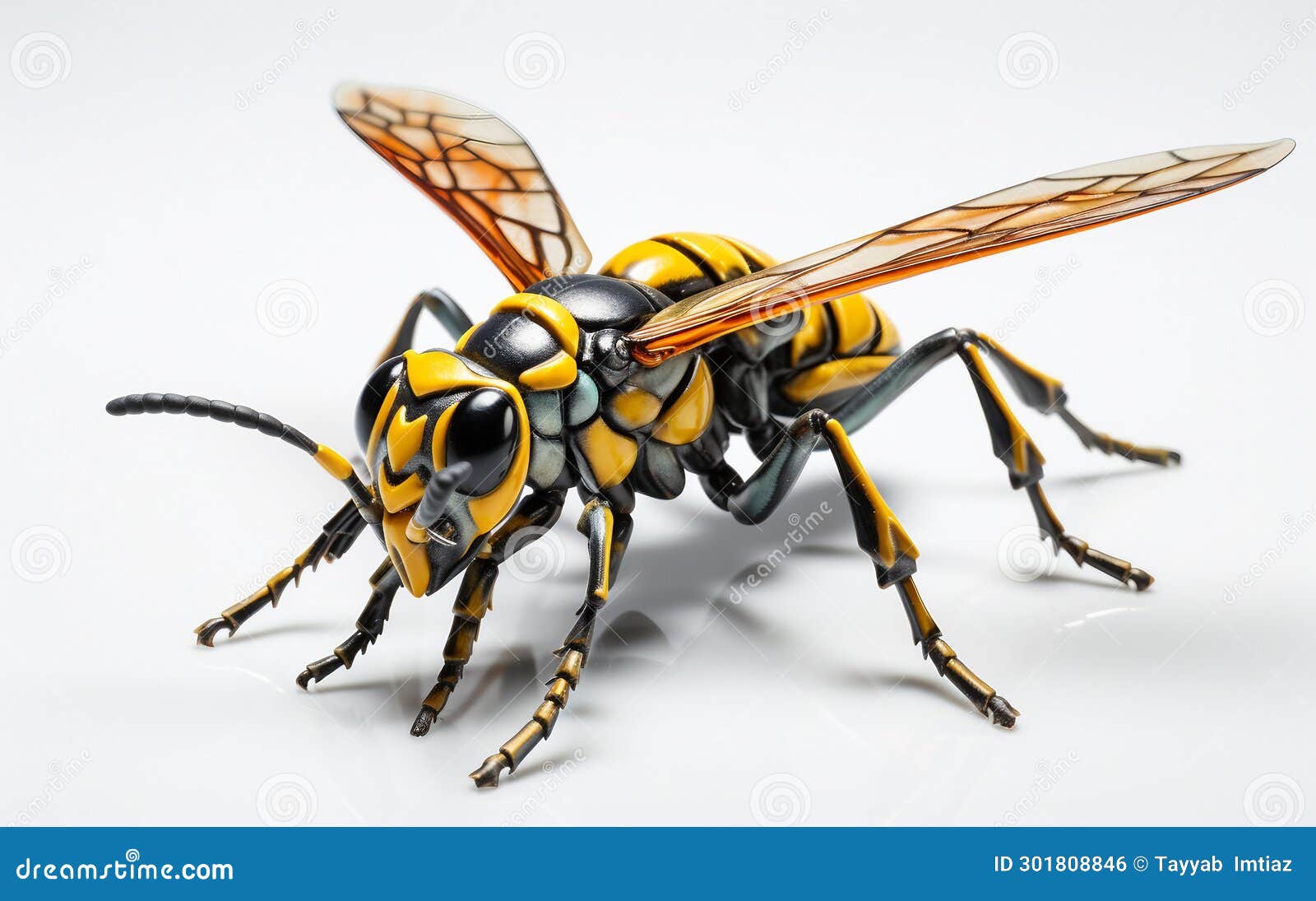 Ichneumon Wasp Insect Isolated on a Transparent Background. Stock ...