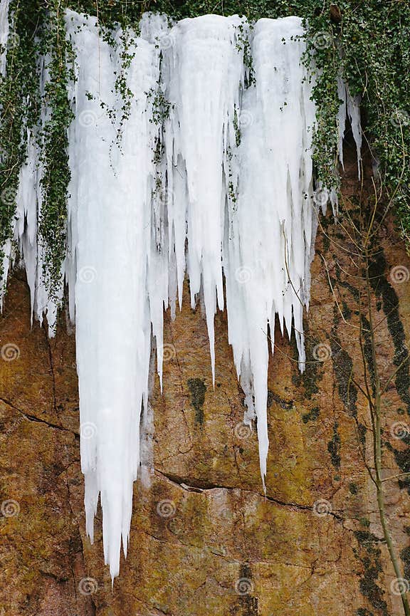 Icicle stock image. Image of crystal, chilly, climate - 25731865