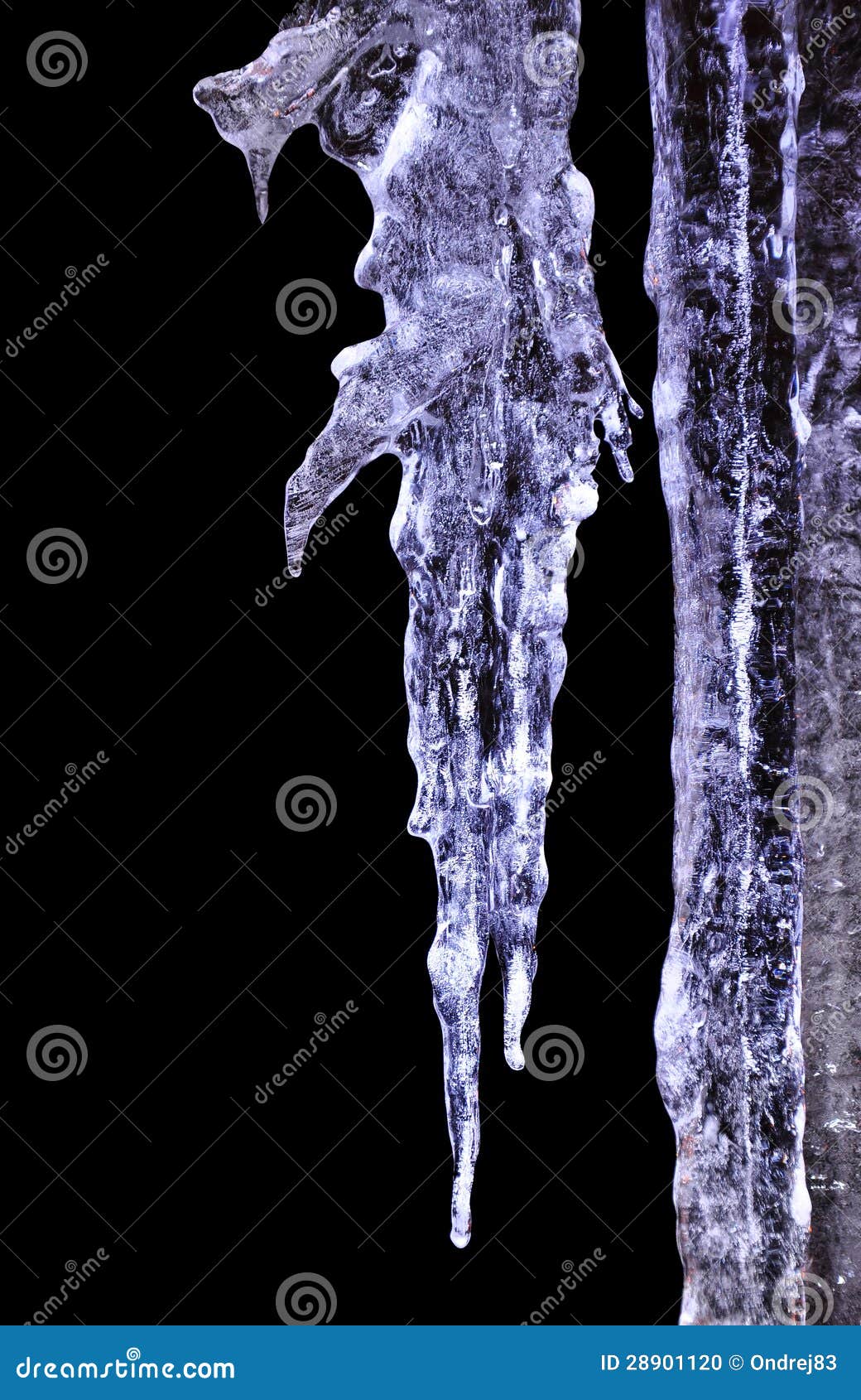 Icicle stock photo. Image of north, bright, glass, geology - 28901120