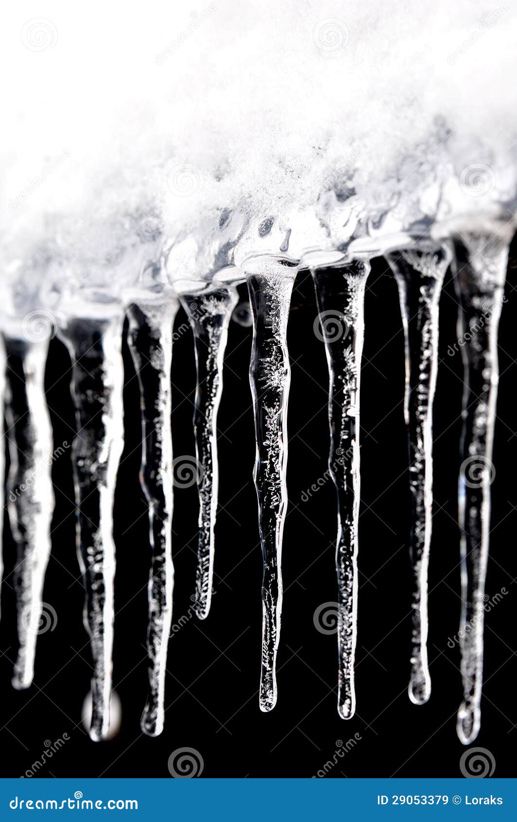 Icicle. stock image. Image of cool, crystal, epoch, icicle - 29053379