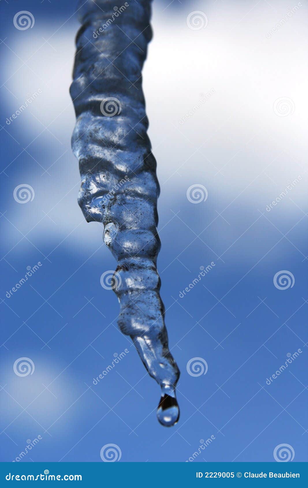 Icicle dripping stock image. Image of freeze, melt, frost - 2229005