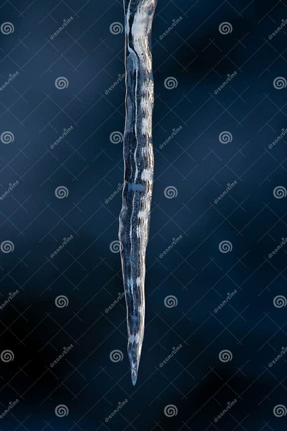 Icicle stock photo. Image of solitary, weather, dark - 32006158